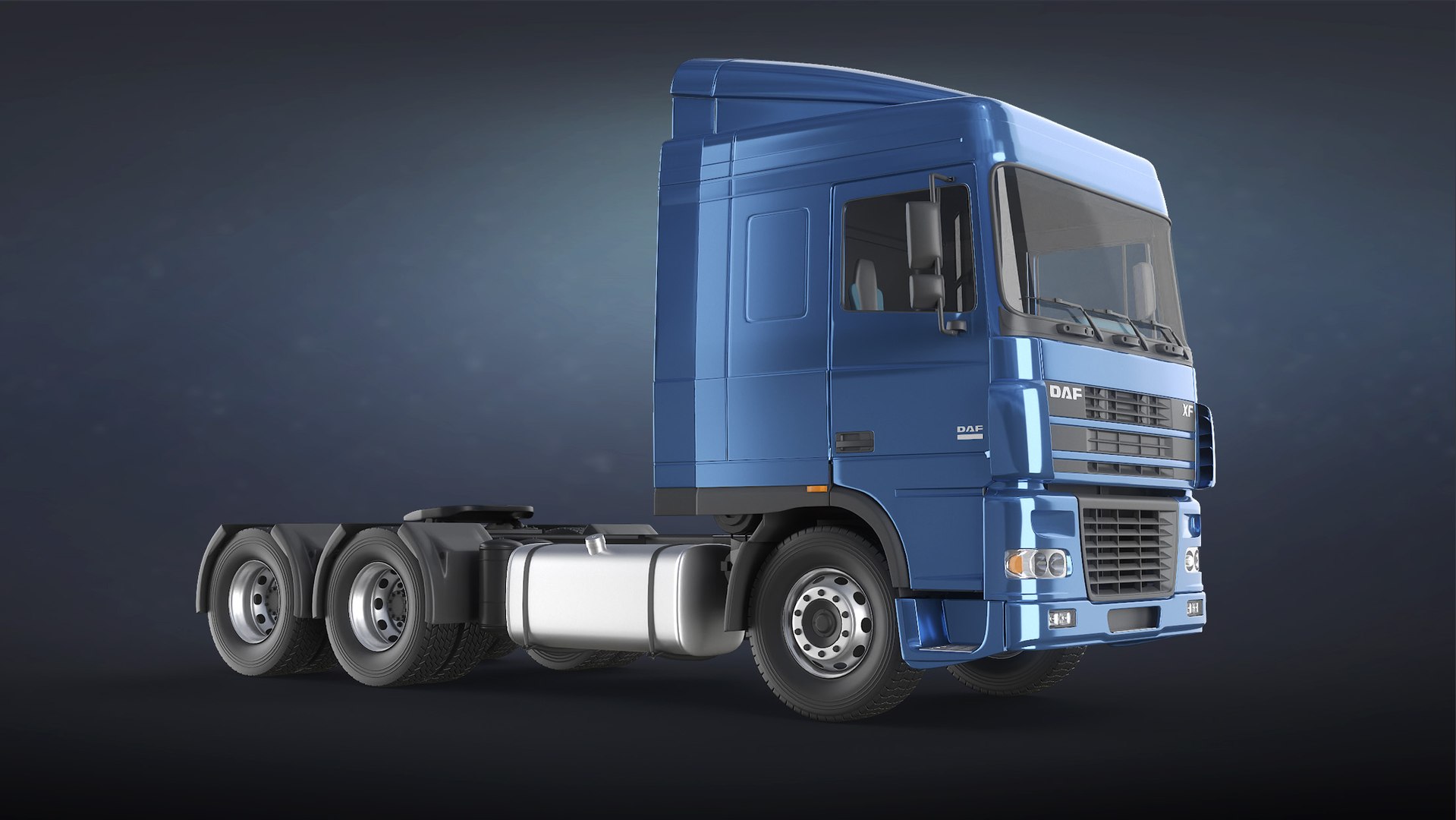 Truck daf xf 95 3D - TurboSquid 1244199