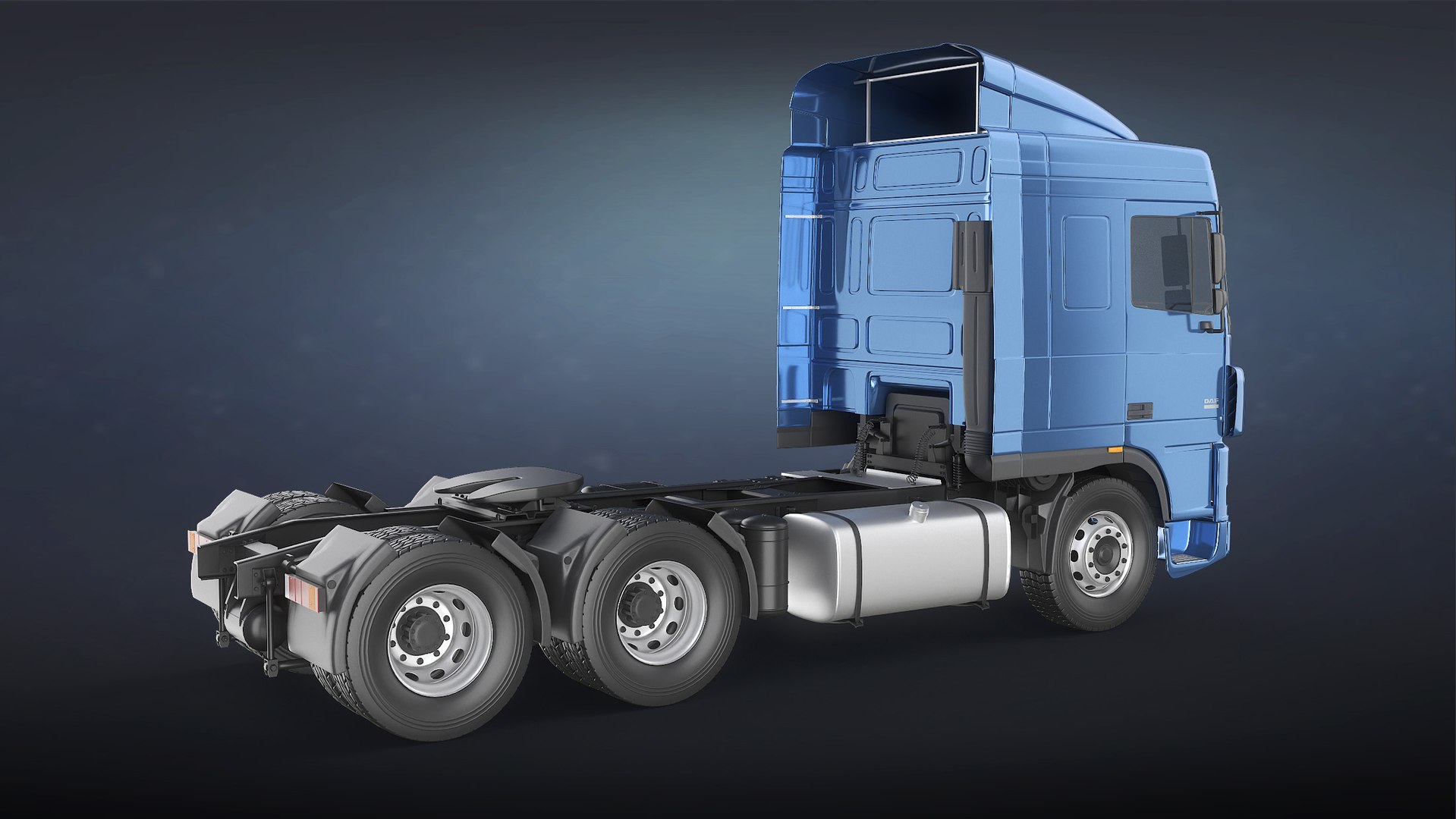 Truck daf xf 95 3D - TurboSquid 1244199