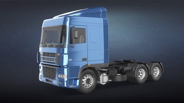 Truck daf xf 95 3D - TurboSquid 1244199