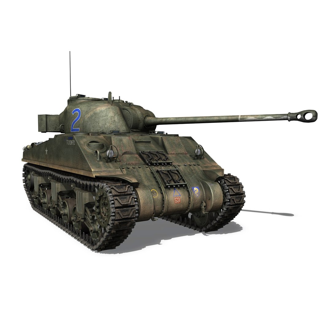 3d Model M4 Sherman Firefly Vc