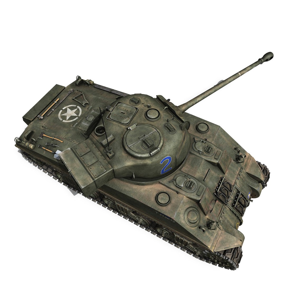 3d Model M4 Sherman Firefly Vc