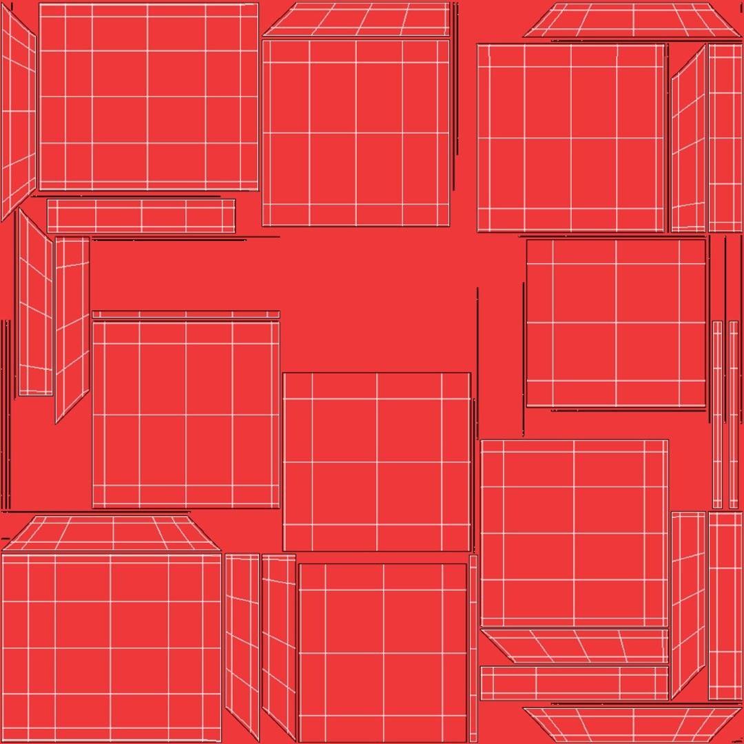 Red Toy Display Box Model - TurboSquid 2197797