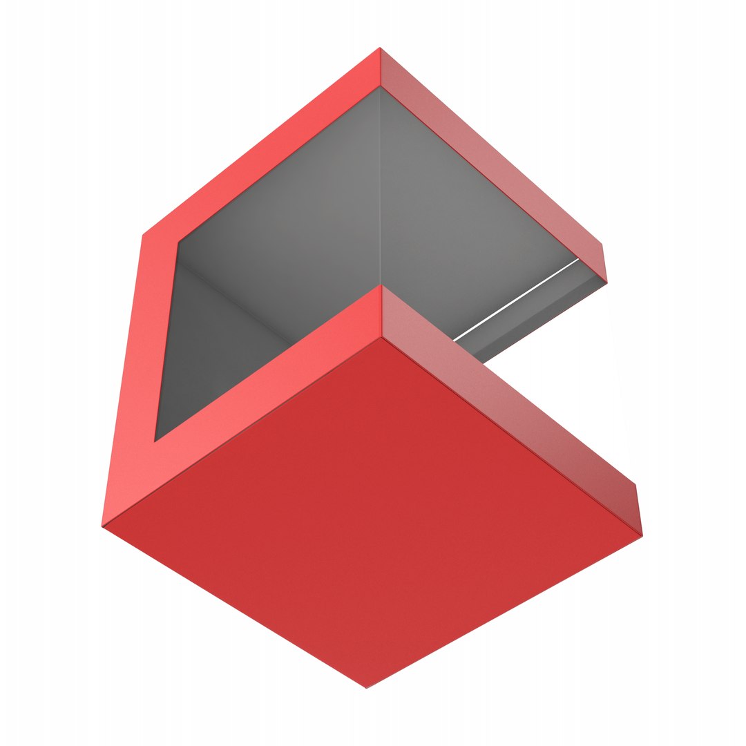 Red Toy Display Box Model - TurboSquid 2197797