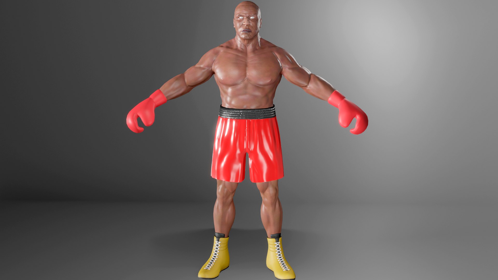 3D Boxer Boxing Model - TurboSquid 1560698