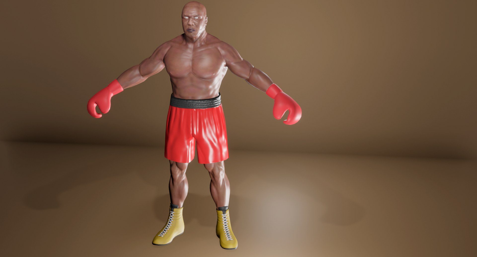 3D Boxer Boxing Model - TurboSquid 1560698