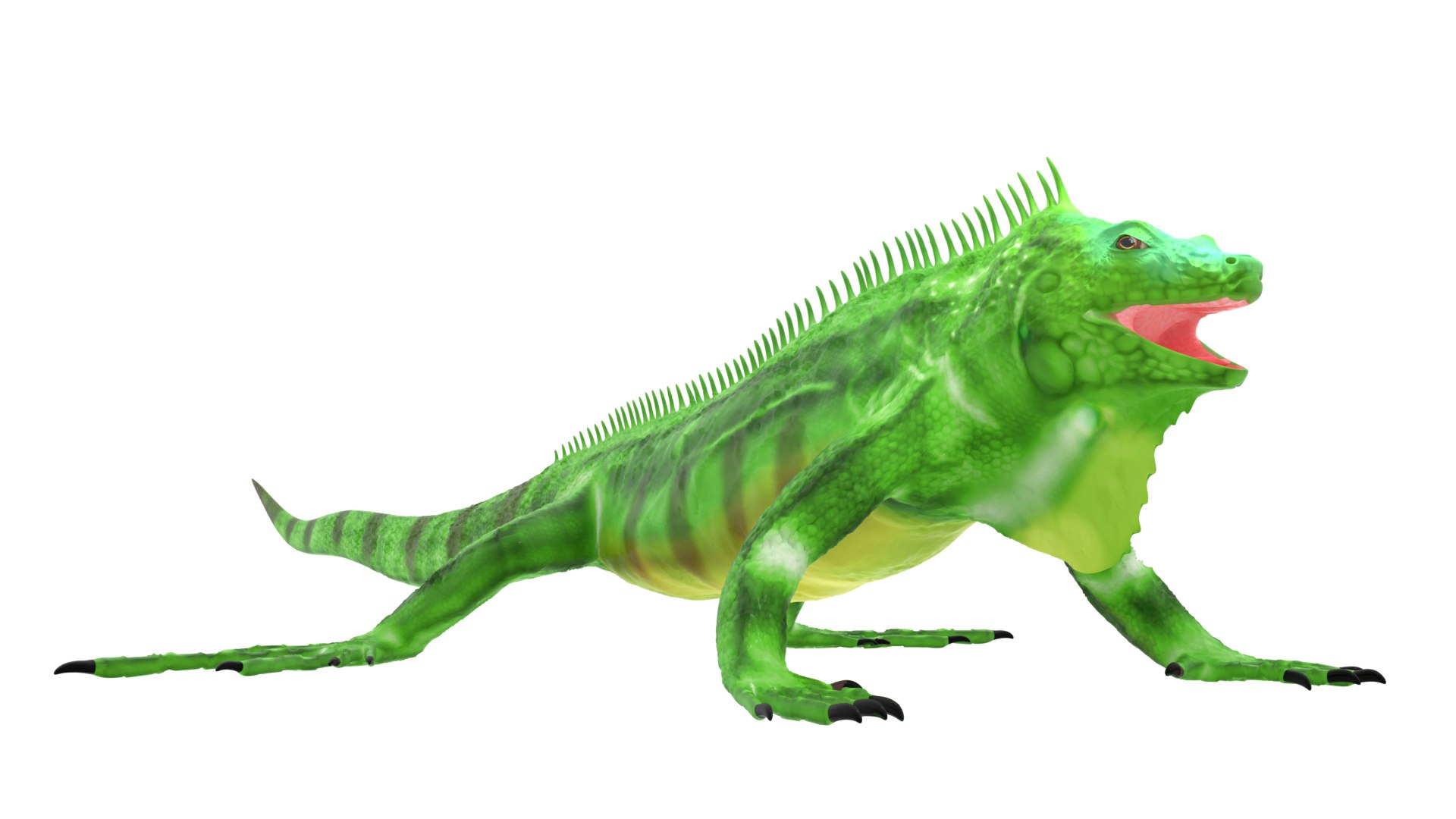 Lizards Iguana 3D Model - TurboSquid 1607901