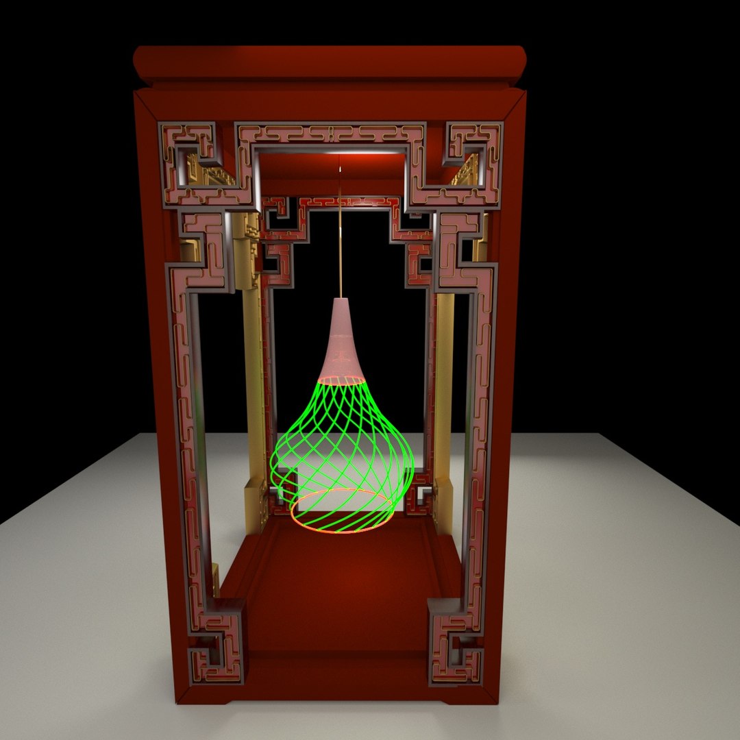 3D Chinese Lantern Model - TurboSquid 1580510