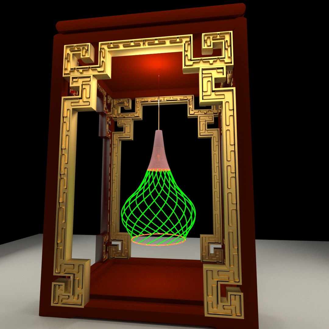 3D Chinese Lantern Model - TurboSquid 1580510