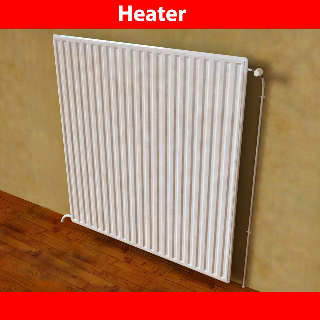 heater heat 3d model