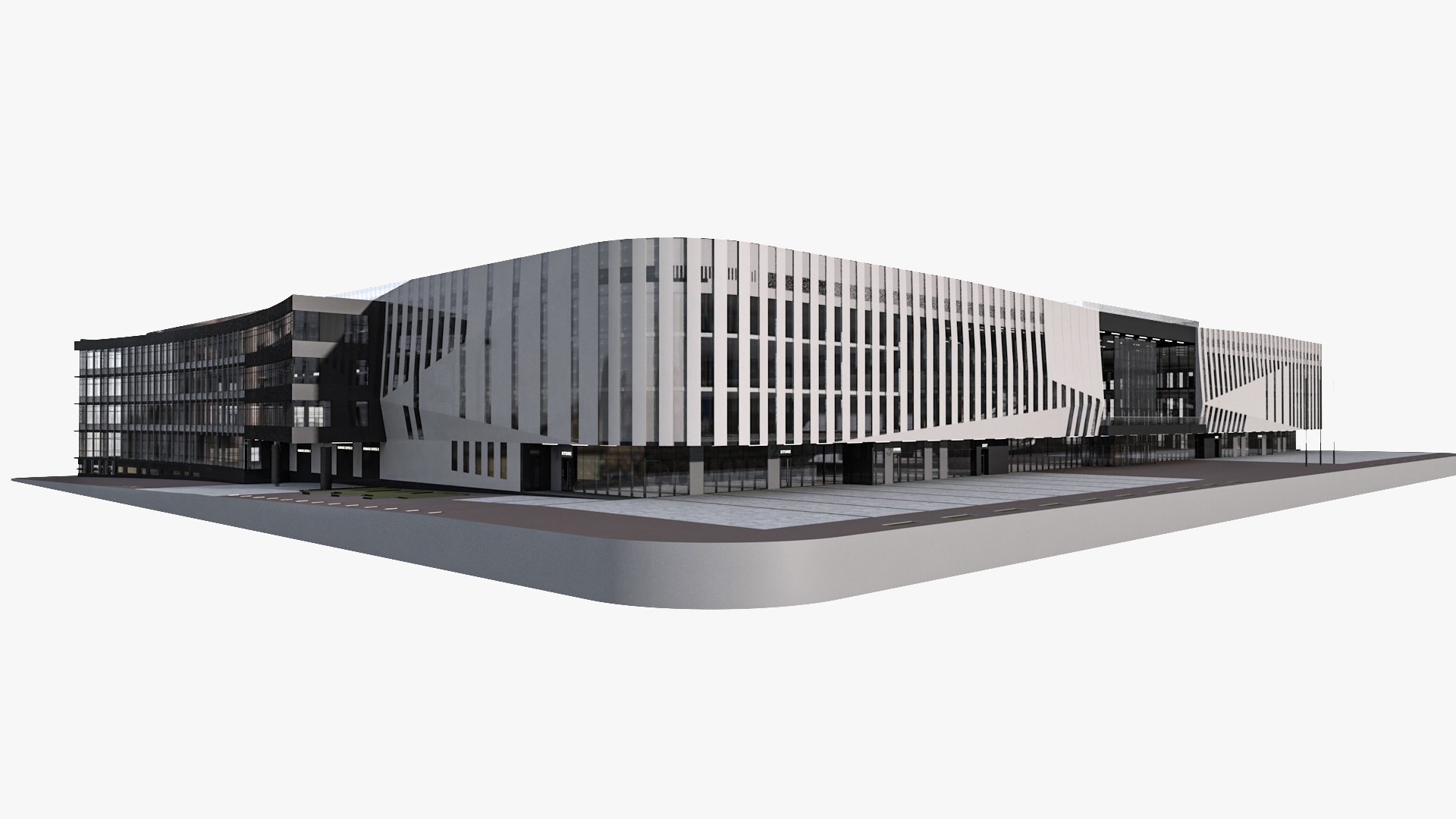 Athletics Sport Arena Concept 3D Model - TurboSquid 1831917