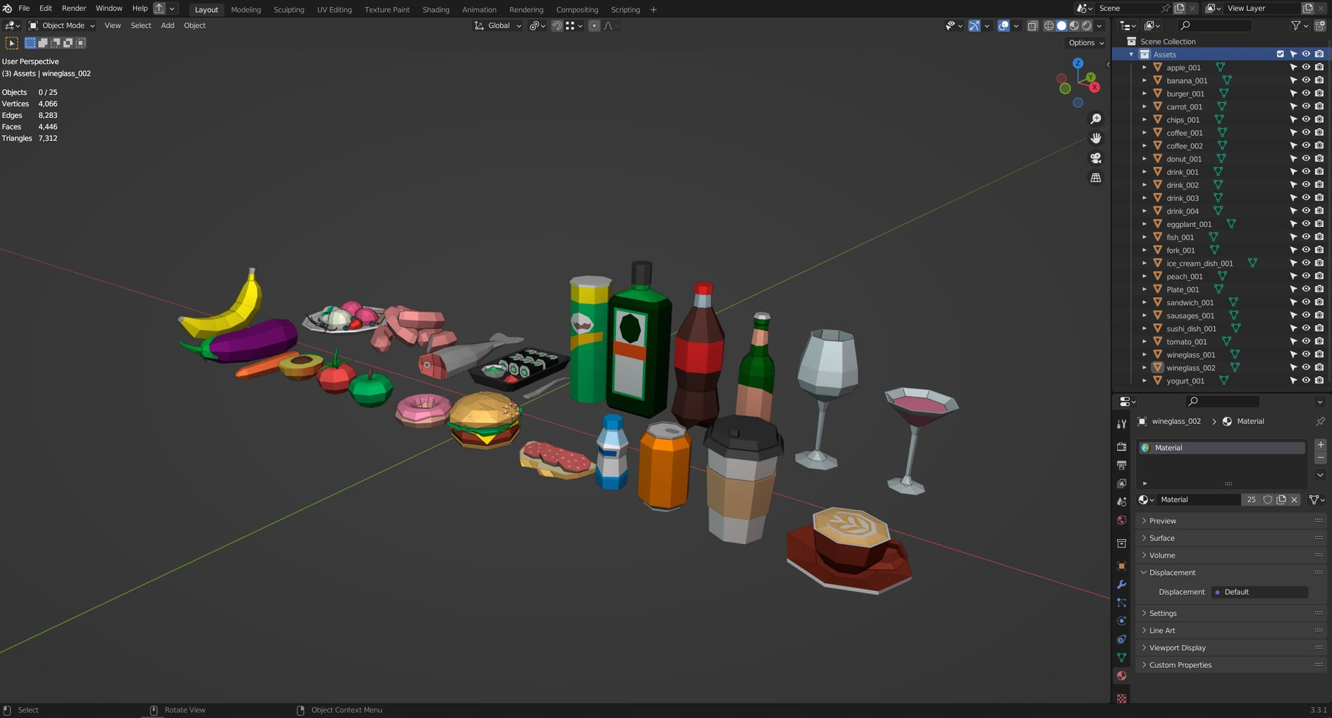 modelo 3d Comida GRATIS gratis - TurboSquid 2098576