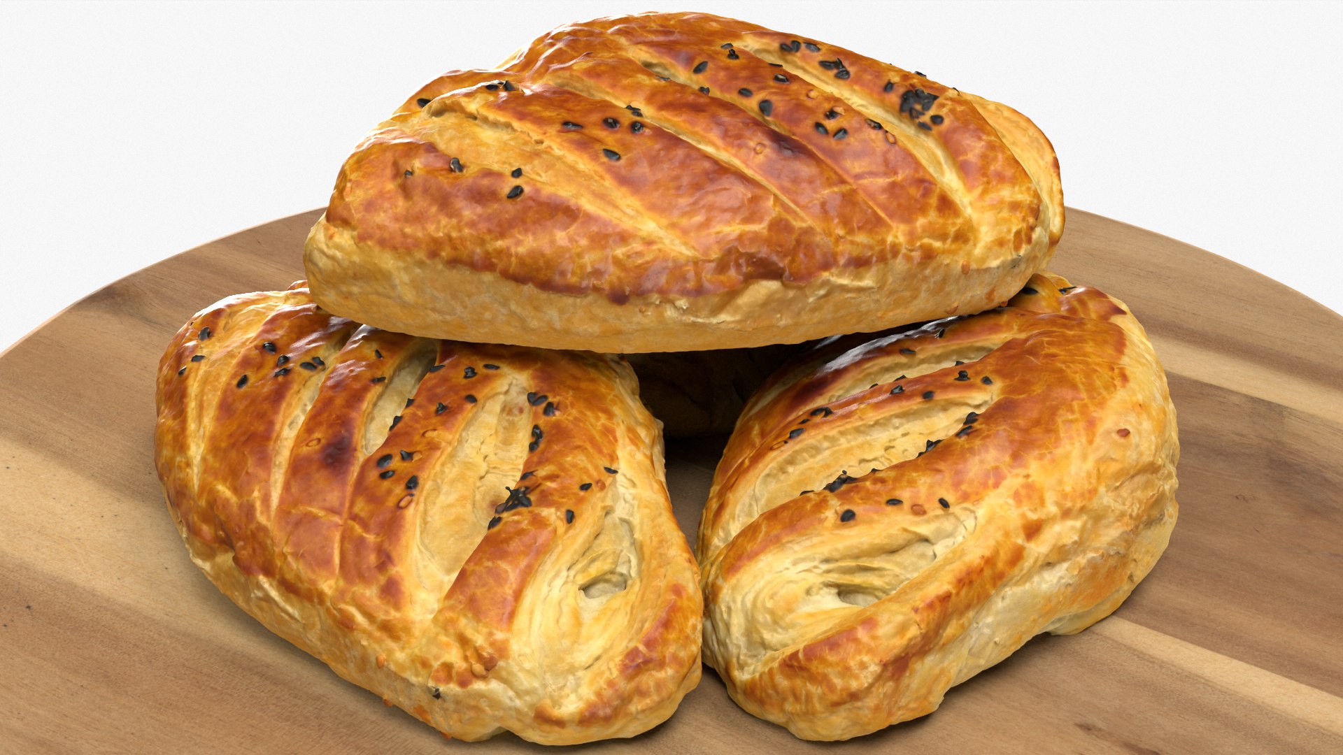 Realistic 3D Pogaca Model 3D - TurboSquid 2082484