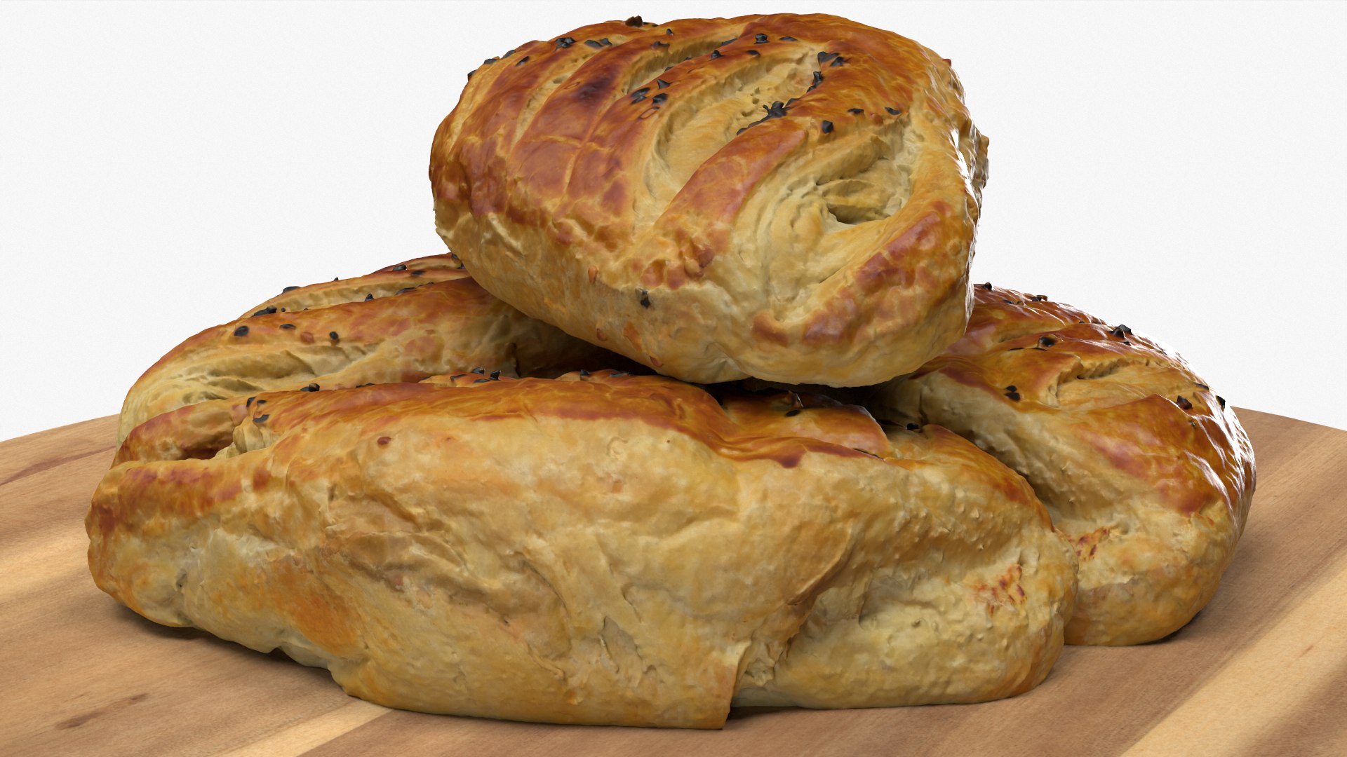 Realistic 3D Pogaca Model 3D - TurboSquid 2082484