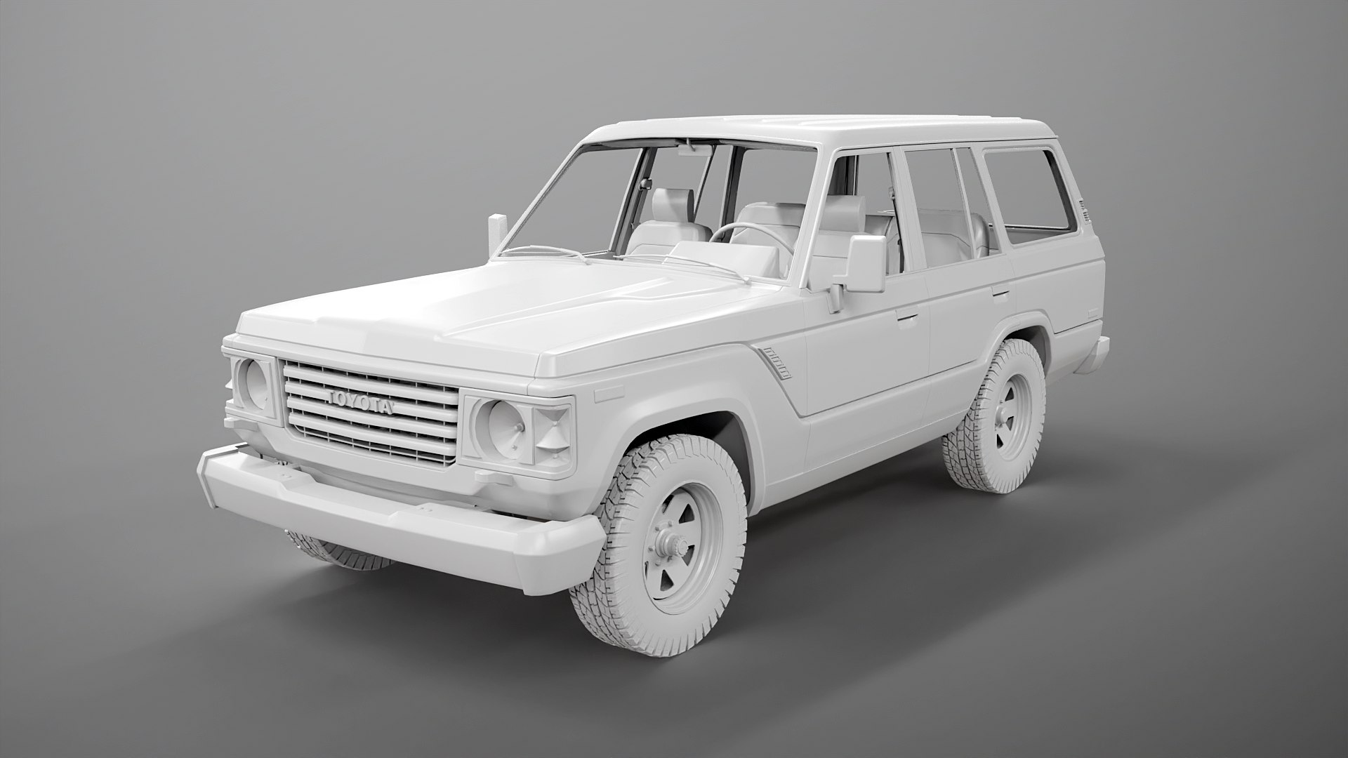 3D Toyota Land Cruiser J60 1980-1990 UT Model - TurboSquid 2407719