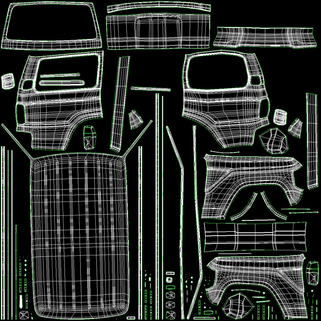 3D Toyota Land Cruiser J60 1980-1990 UT Model - TurboSquid 2407719