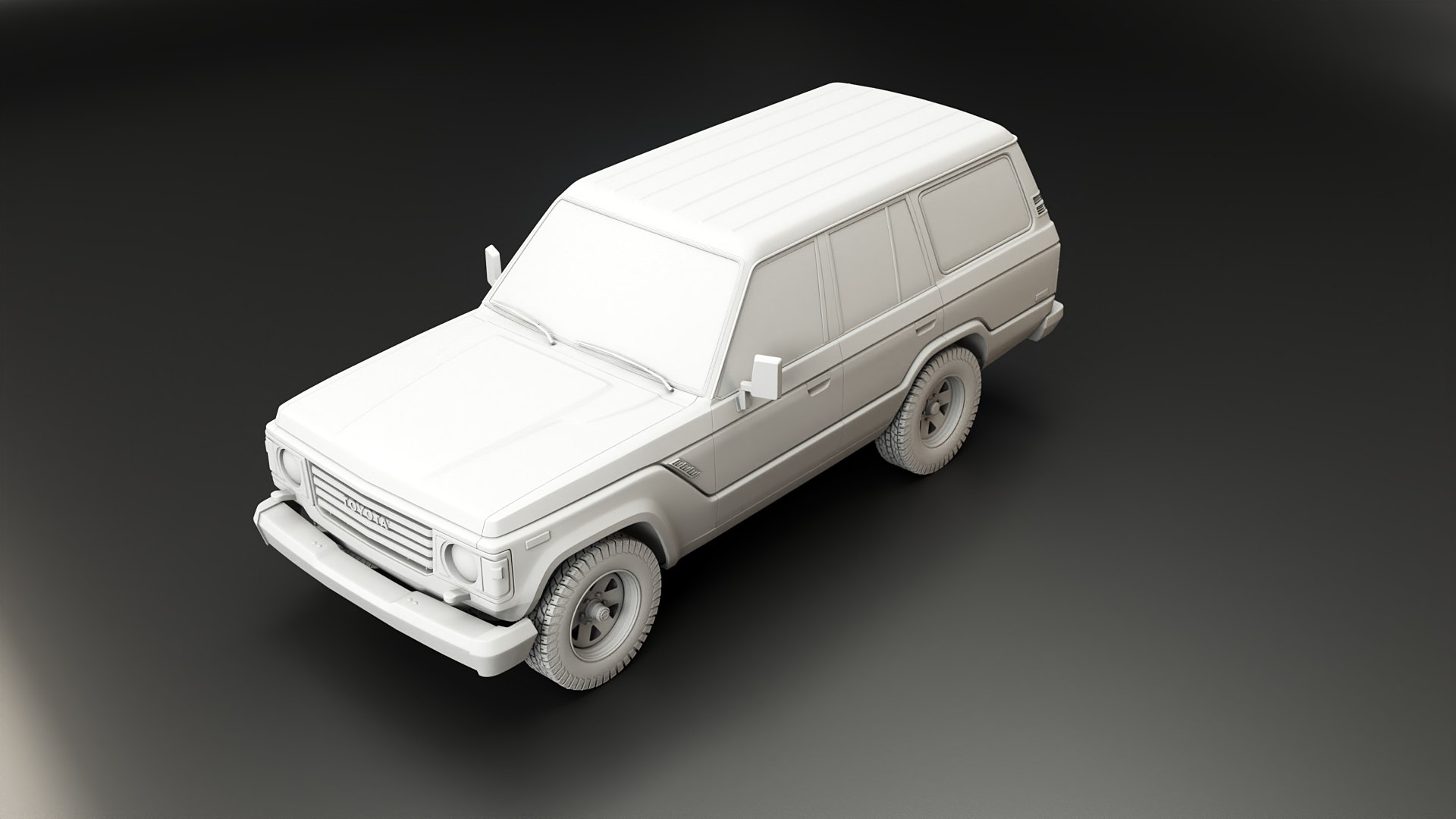 3D Toyota Land Cruiser J60 1980-1990 UT Model - TurboSquid 2407719