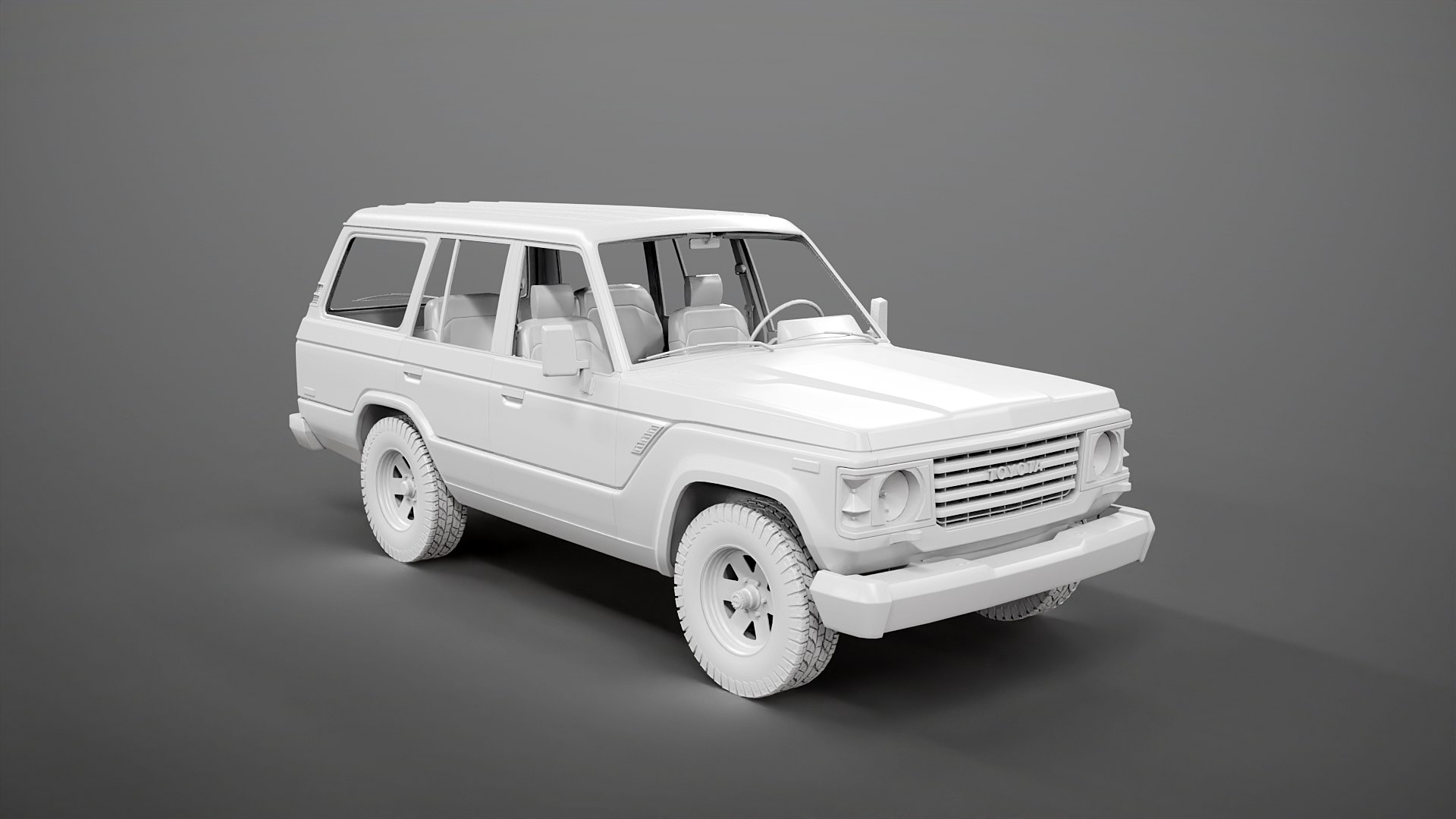 3D Toyota Land Cruiser J60 1980-1990 UT Model - TurboSquid 2407719
