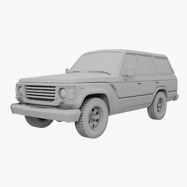 modelo 3d Toyota land Cruiser J60 1980-1990UT - TurboSquid 2407719