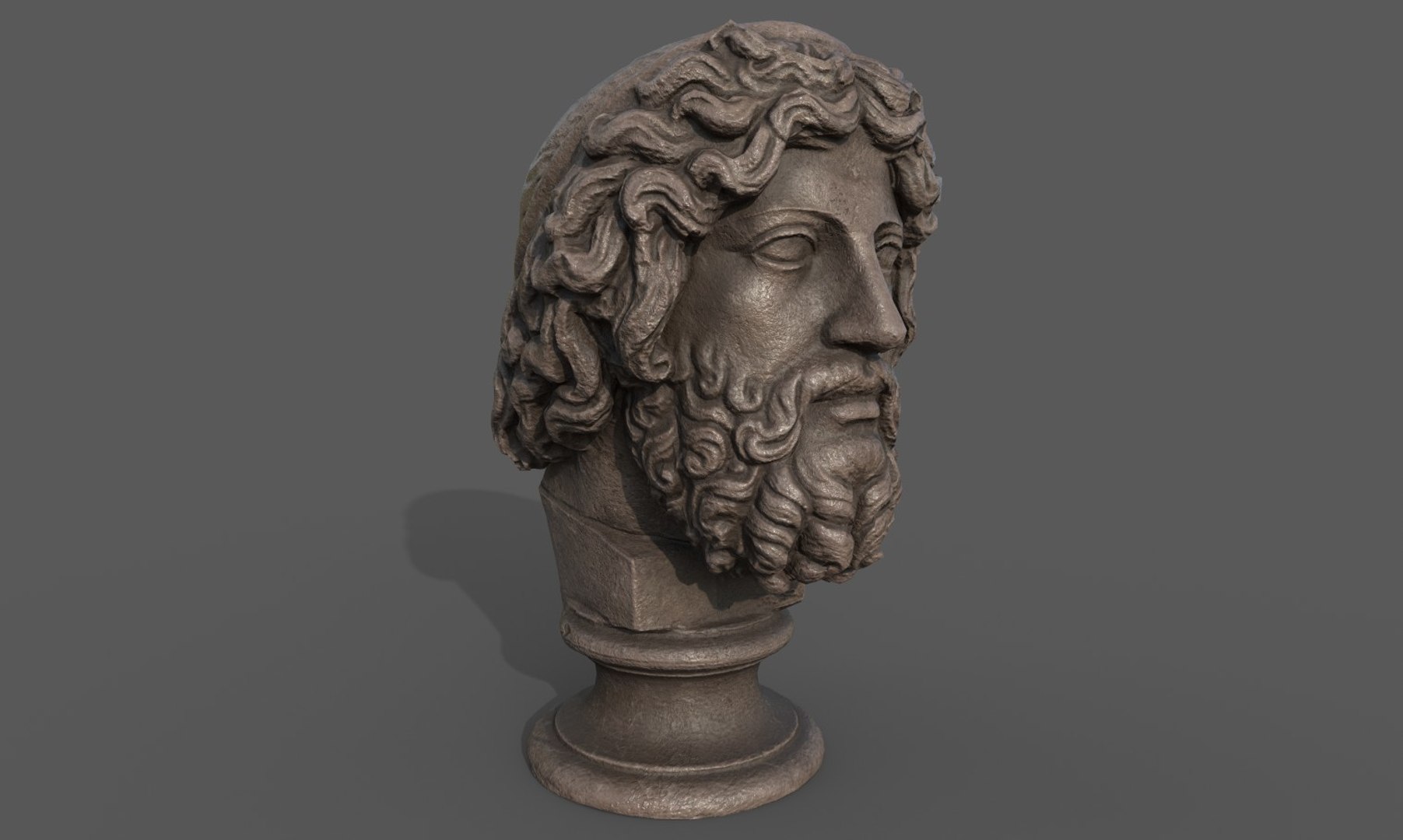 3D Zeus The God Of The Sky And Thunder Model - TurboSquid 1823125