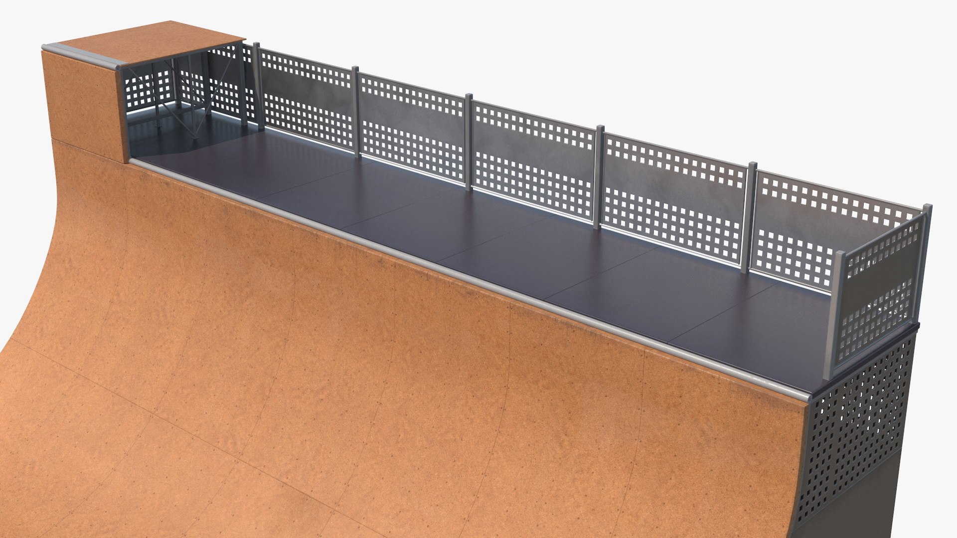 3D Model Skatepark Ramp - TurboSquid 2307269