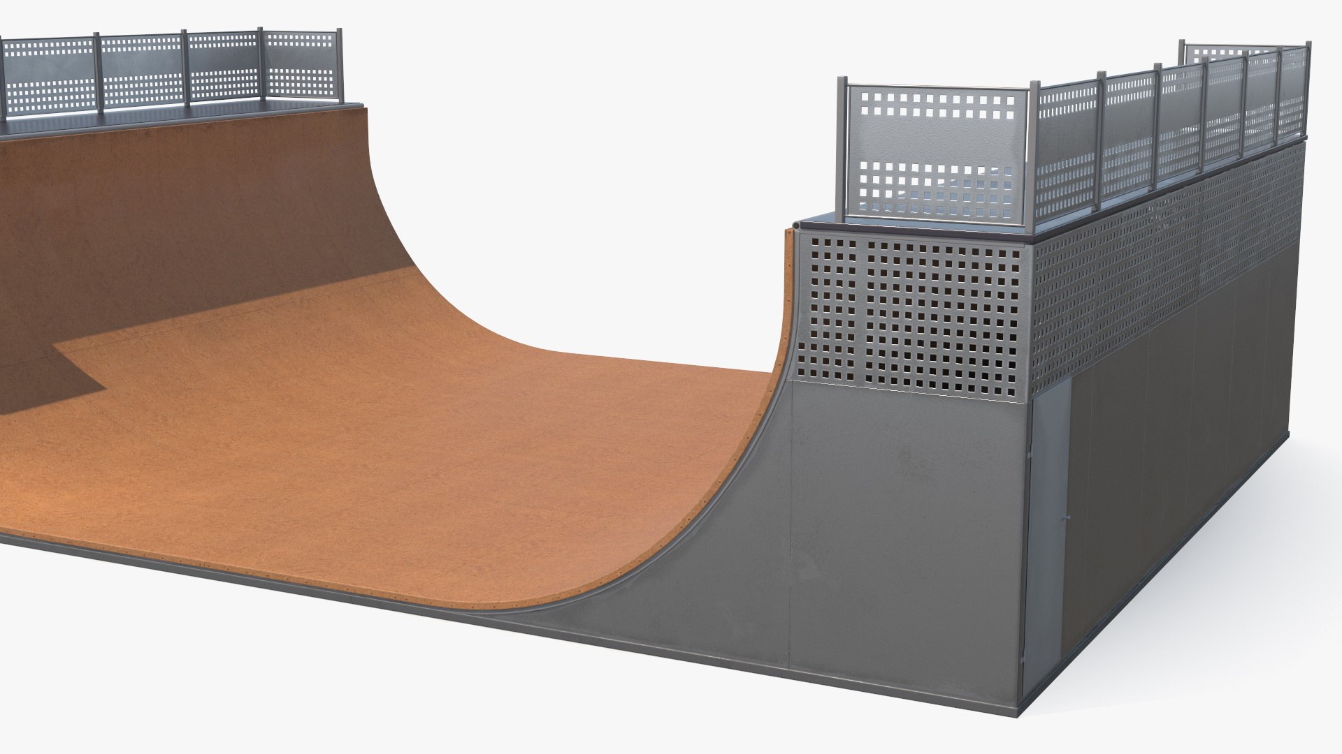 3D Model Skatepark Ramp - TurboSquid 2307269
