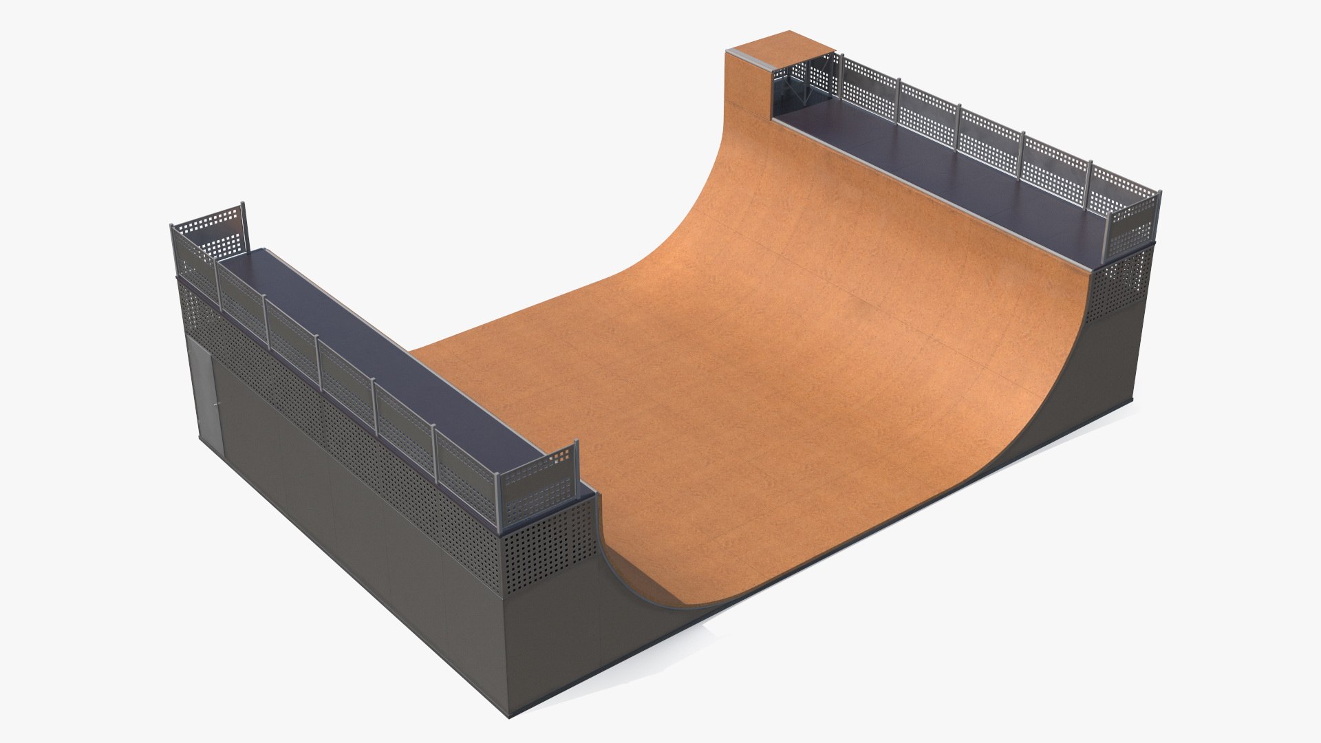 3D Model Skatepark Ramp - TurboSquid 2307269