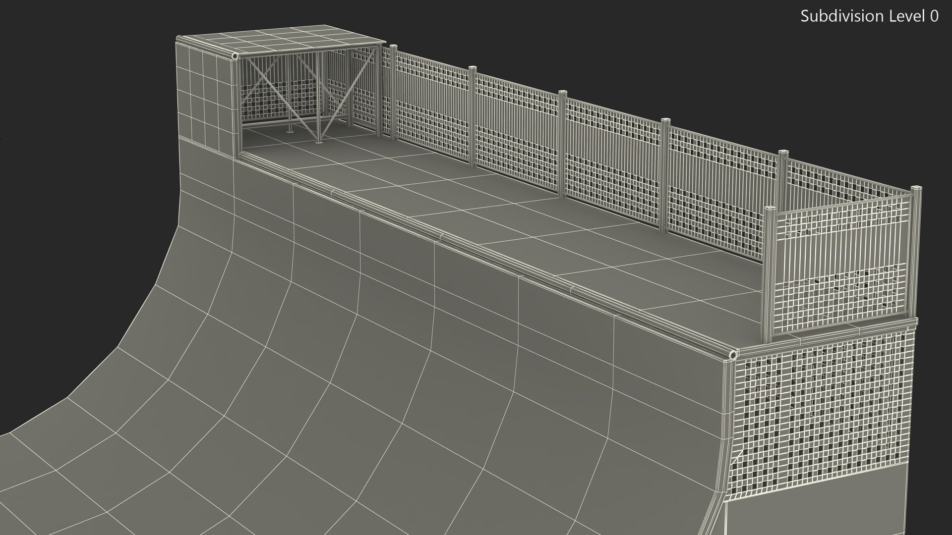 3D Model Skatepark Ramp - TurboSquid 2307269