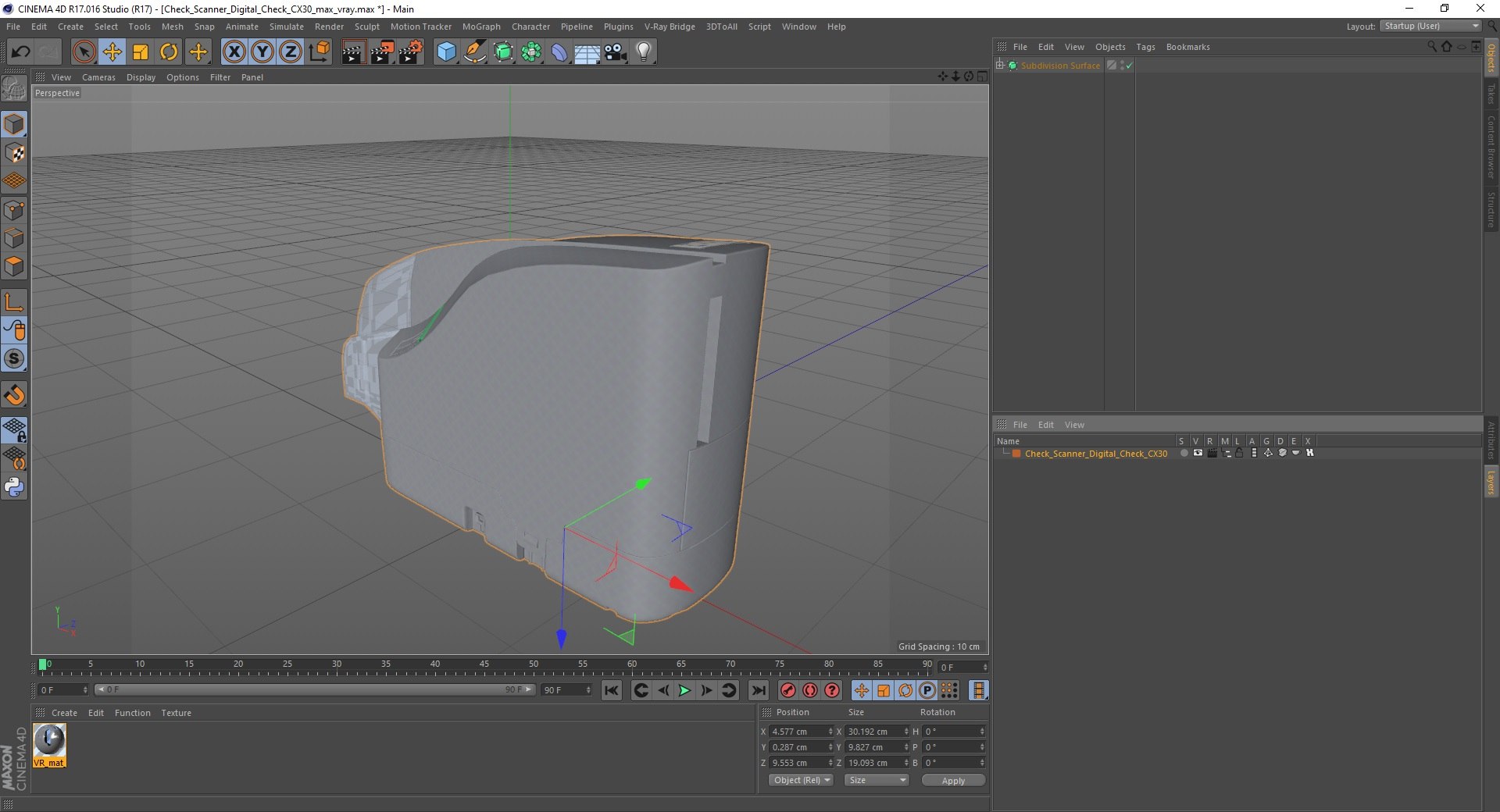 3D Check Scanner Digital Check CX30 - TurboSquid 2068821