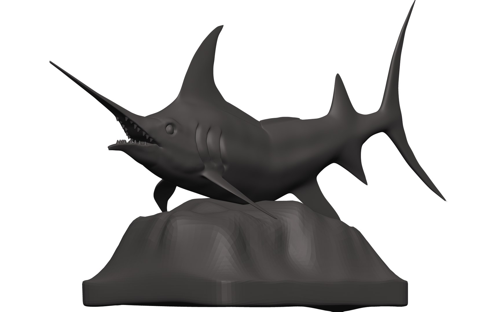 3D Blue Marlin Model - TurboSquid 1848728