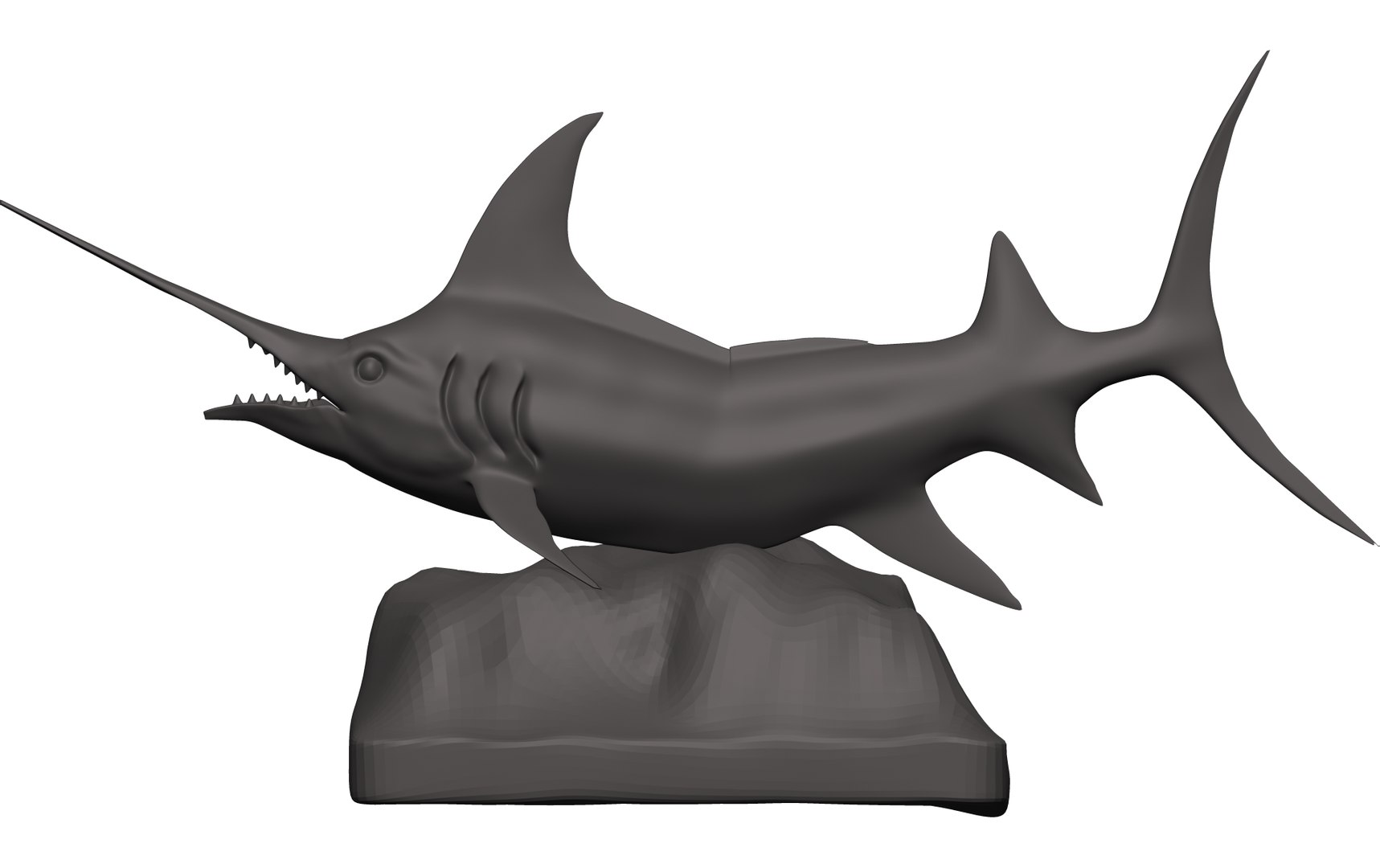 3D Blue Marlin Model - TurboSquid 1848728