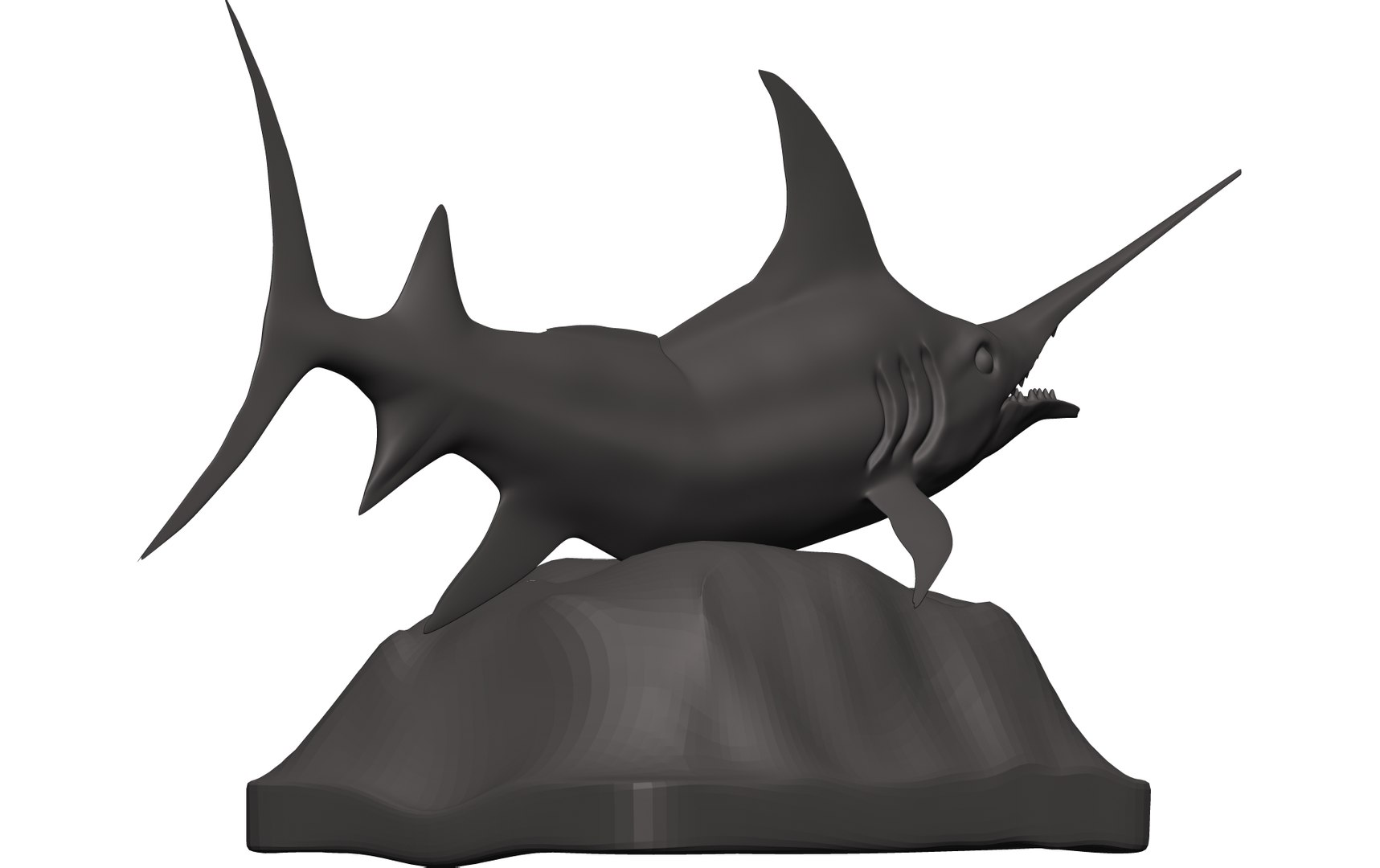 3D Blue Marlin Model - TurboSquid 1848728