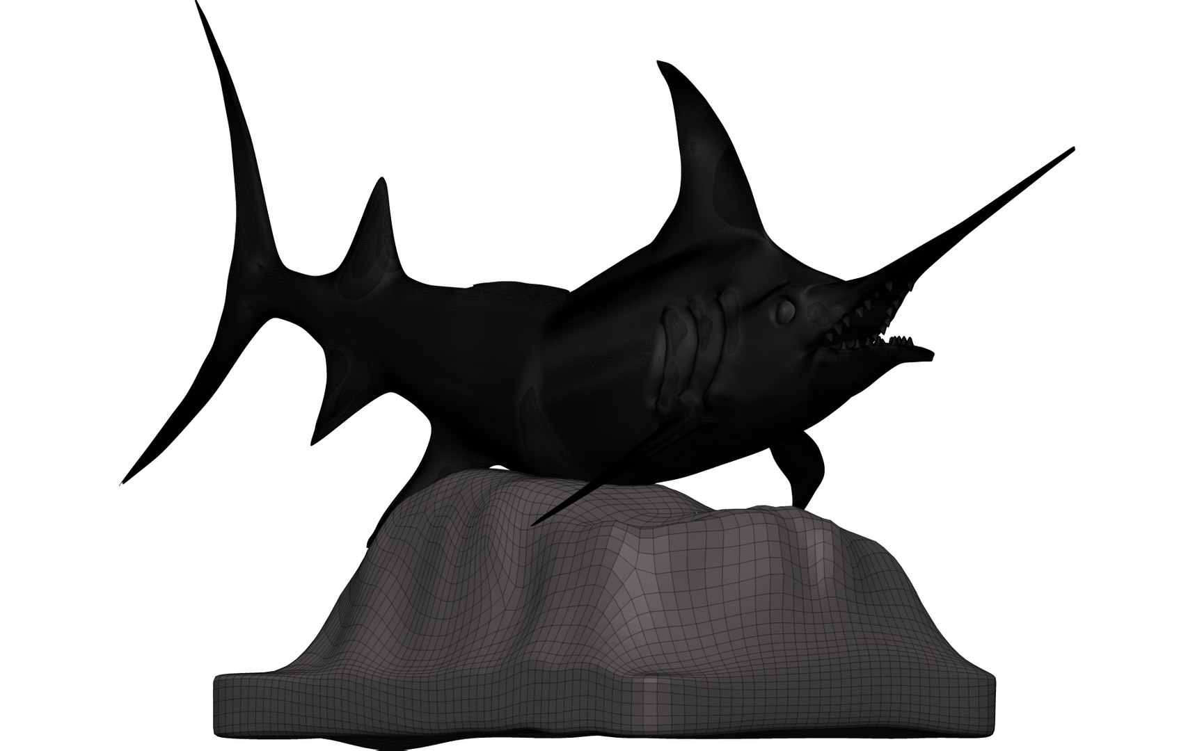 3D Blue Marlin Model - TurboSquid 1848728
