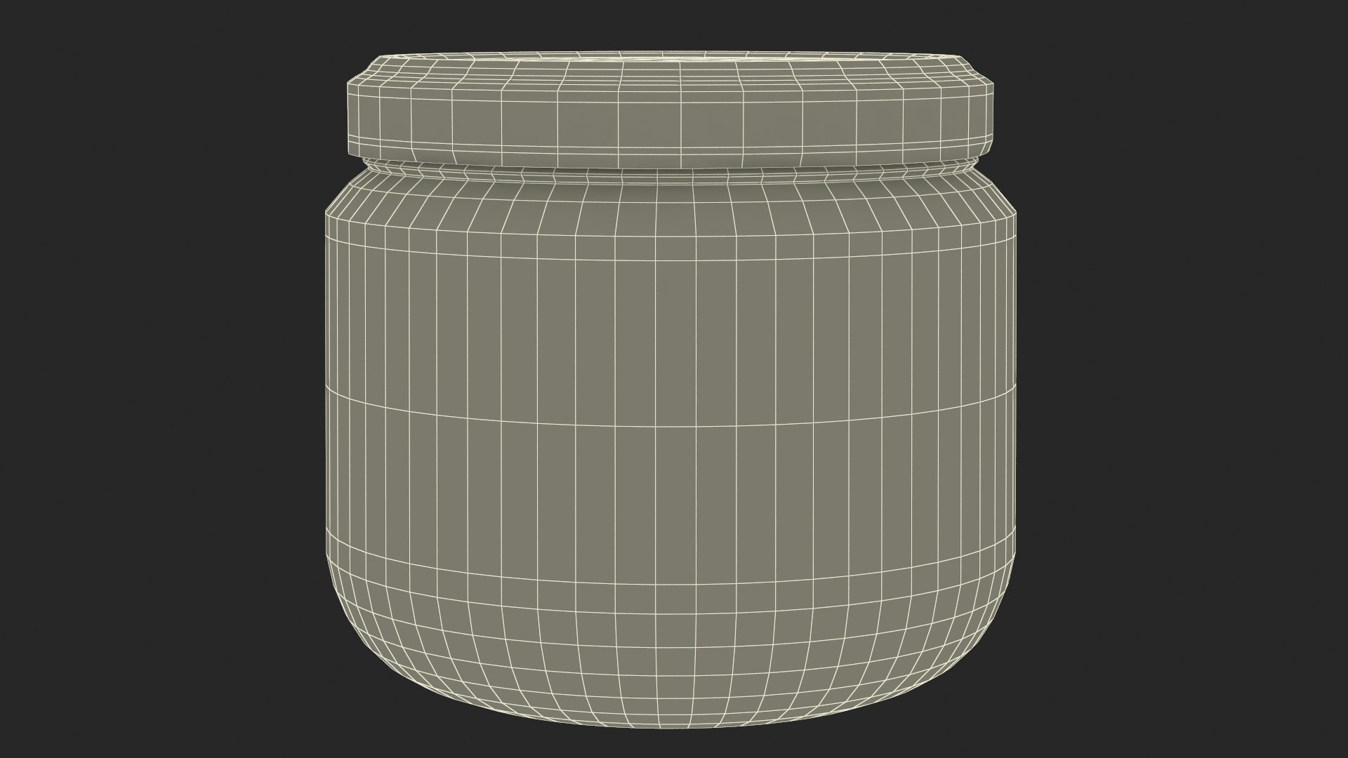 Glass Small Jar Empty 3D Model - TurboSquid 2223983