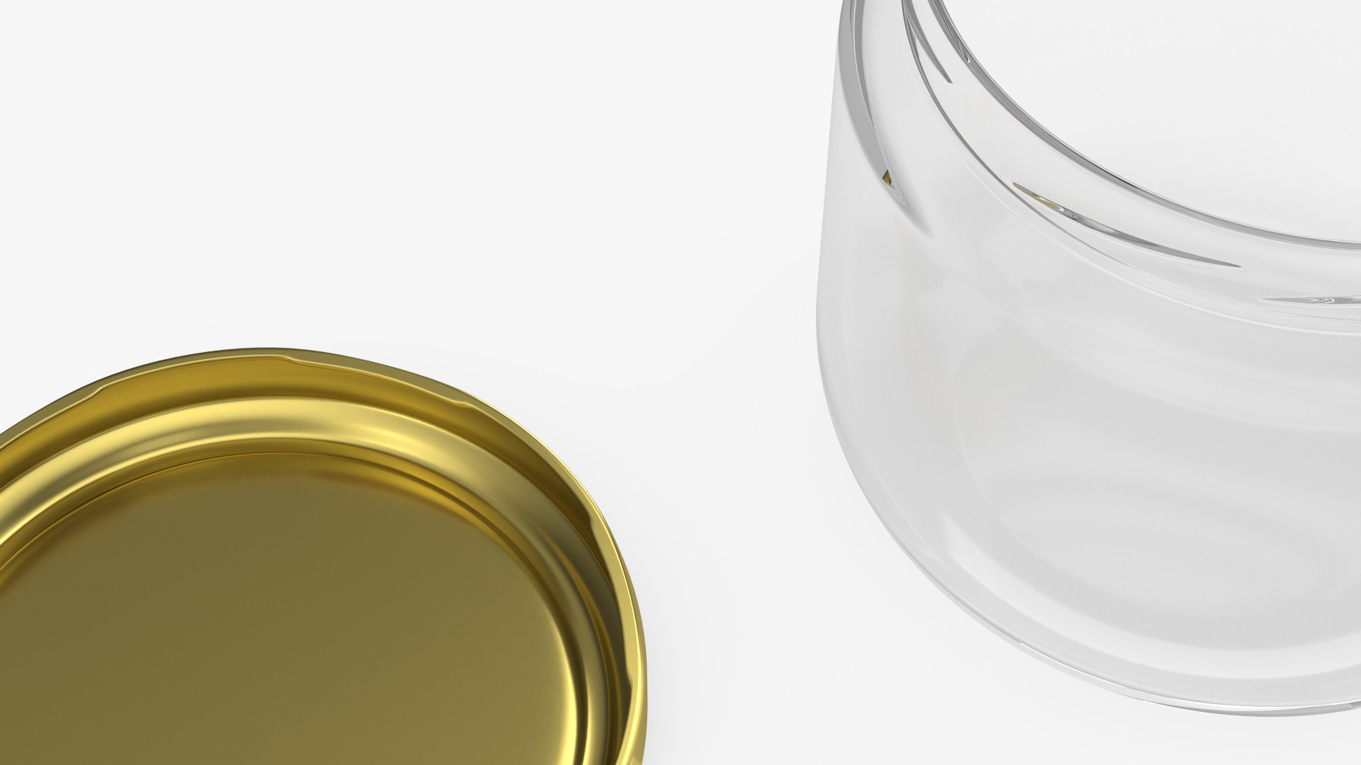 Glass Small Jar Empty 3D Model - TurboSquid 2223983