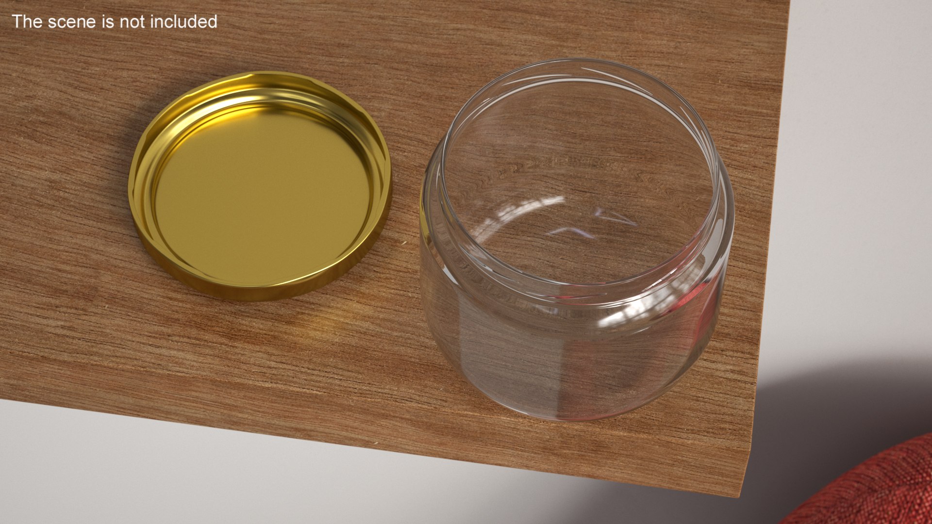Glass Small Jar Empty 3D Model - TurboSquid 2223983