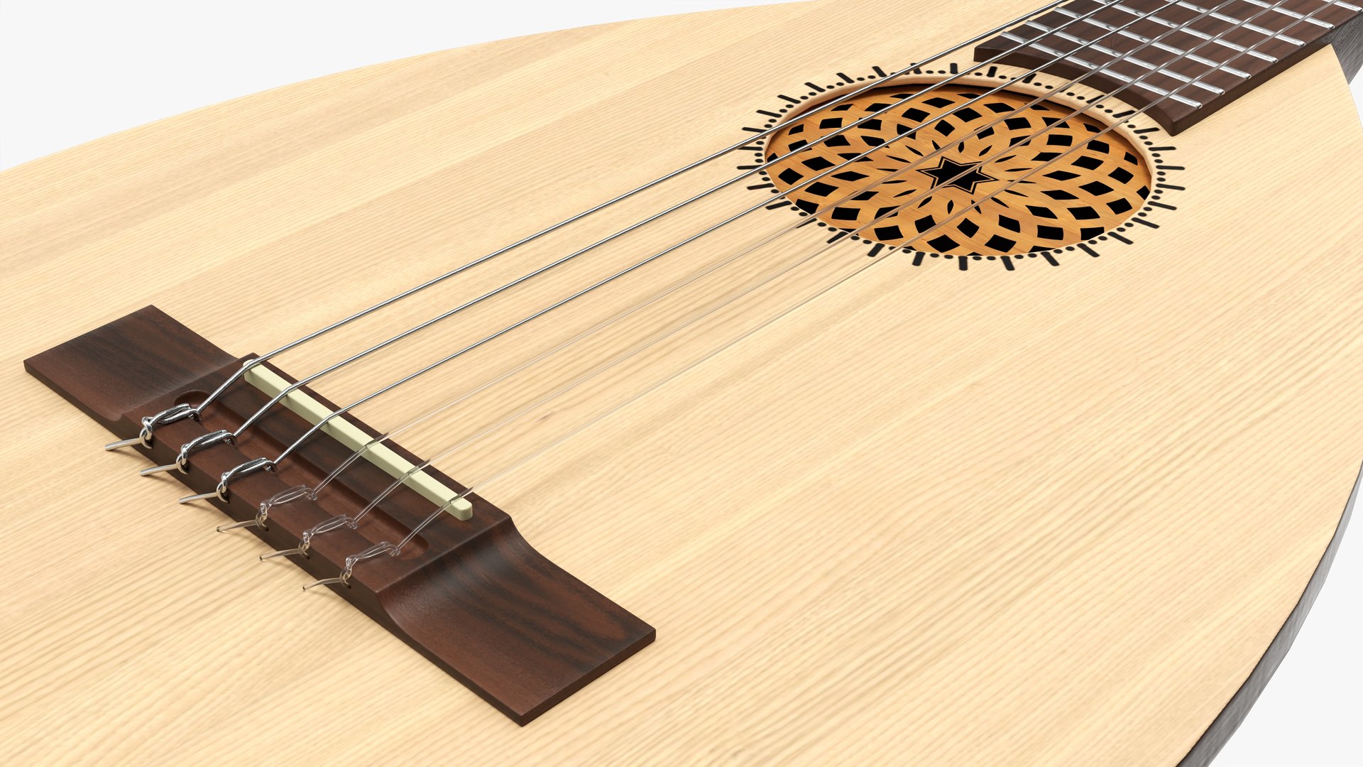 3D Lute String Instrument Model - TurboSquid 1809450