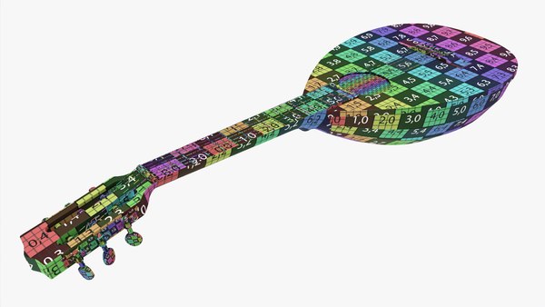 3D Lute string instrument model - TurboSquid 1809450