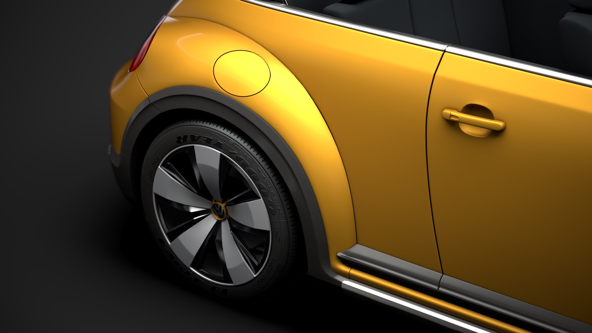 Beetle Dune Convertible 2020 3D - TurboSquid 1533838
