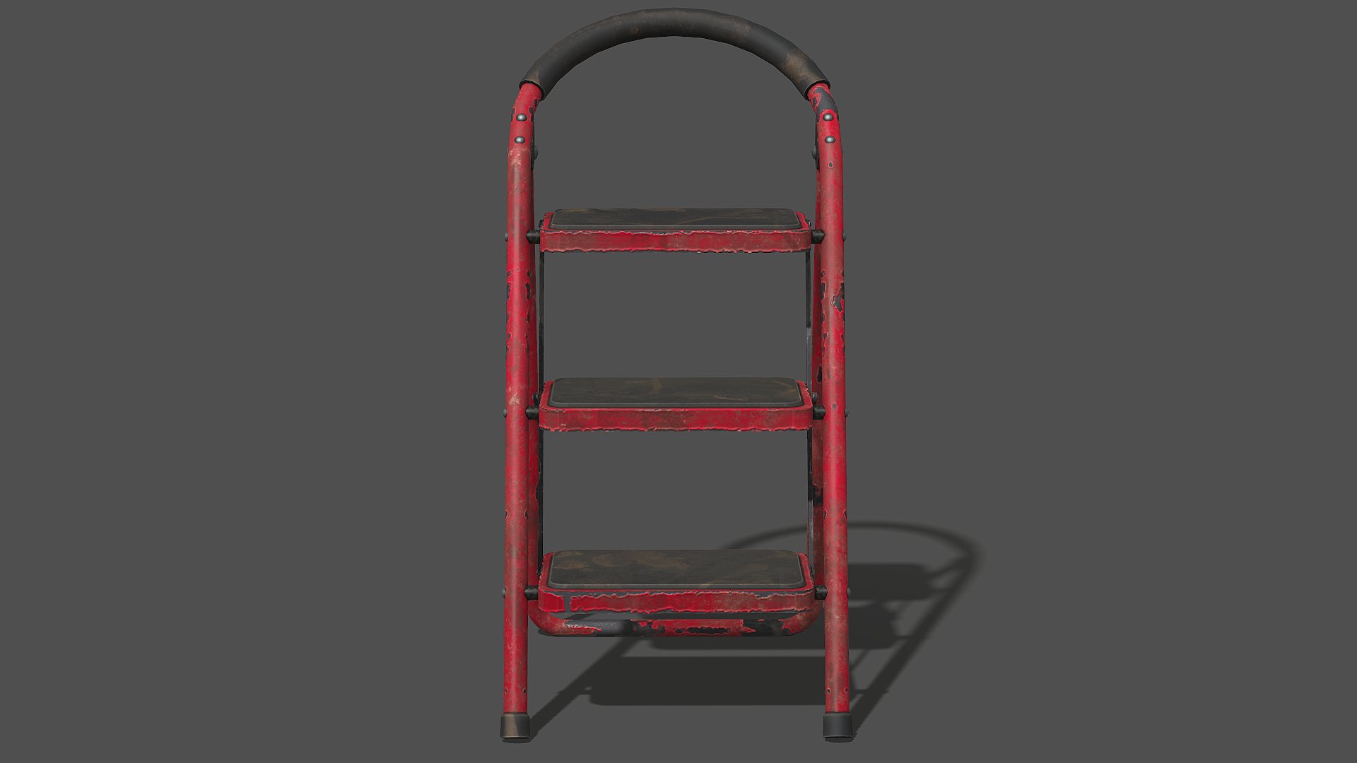Old Metal Ladder - PBR Game Ready 3D Model - TurboSquid 2057178