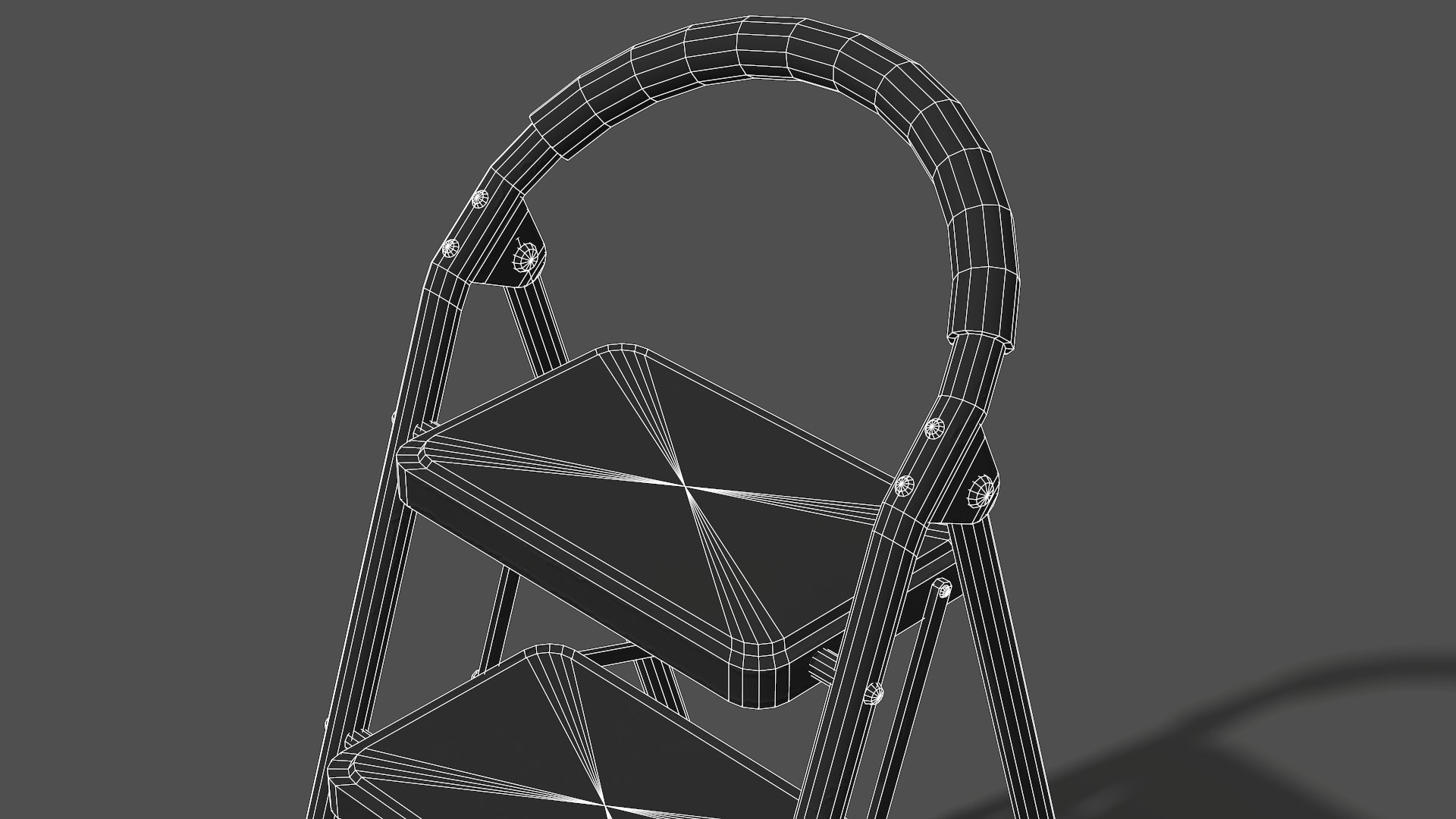 Old Metal Ladder - PBR Game Ready 3D Model - TurboSquid 2057178