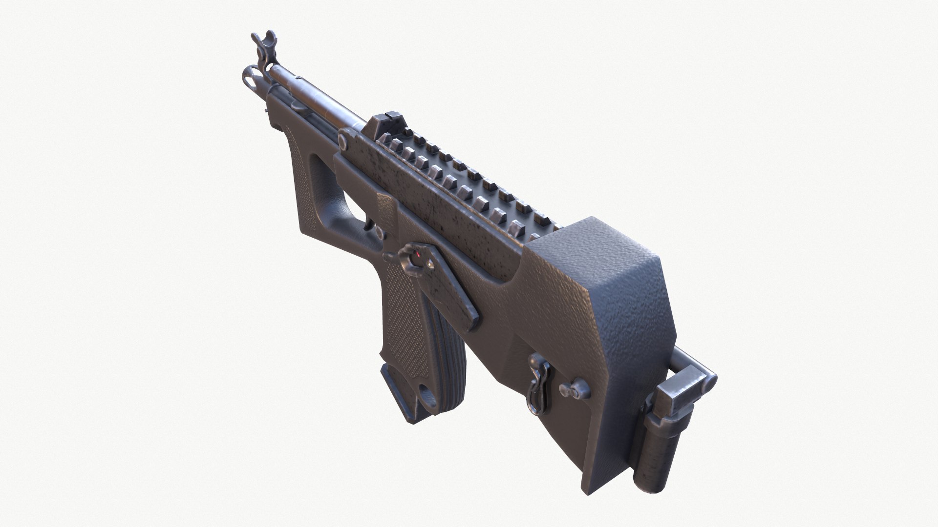 Submachine Gun PP2000 3D Model - TurboSquid 2240881