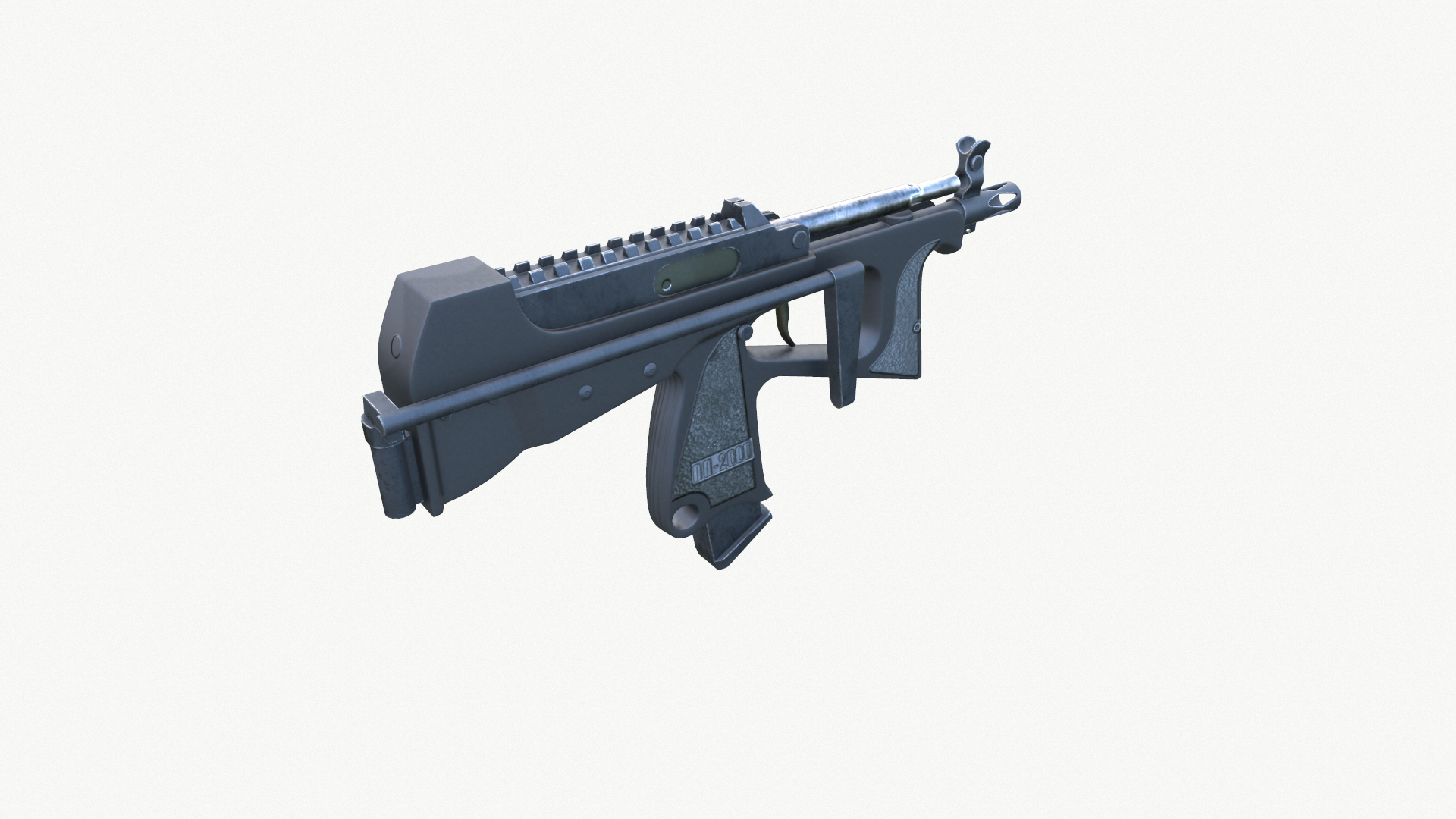 Submachine Gun PP2000 3D Model - TurboSquid 2240881