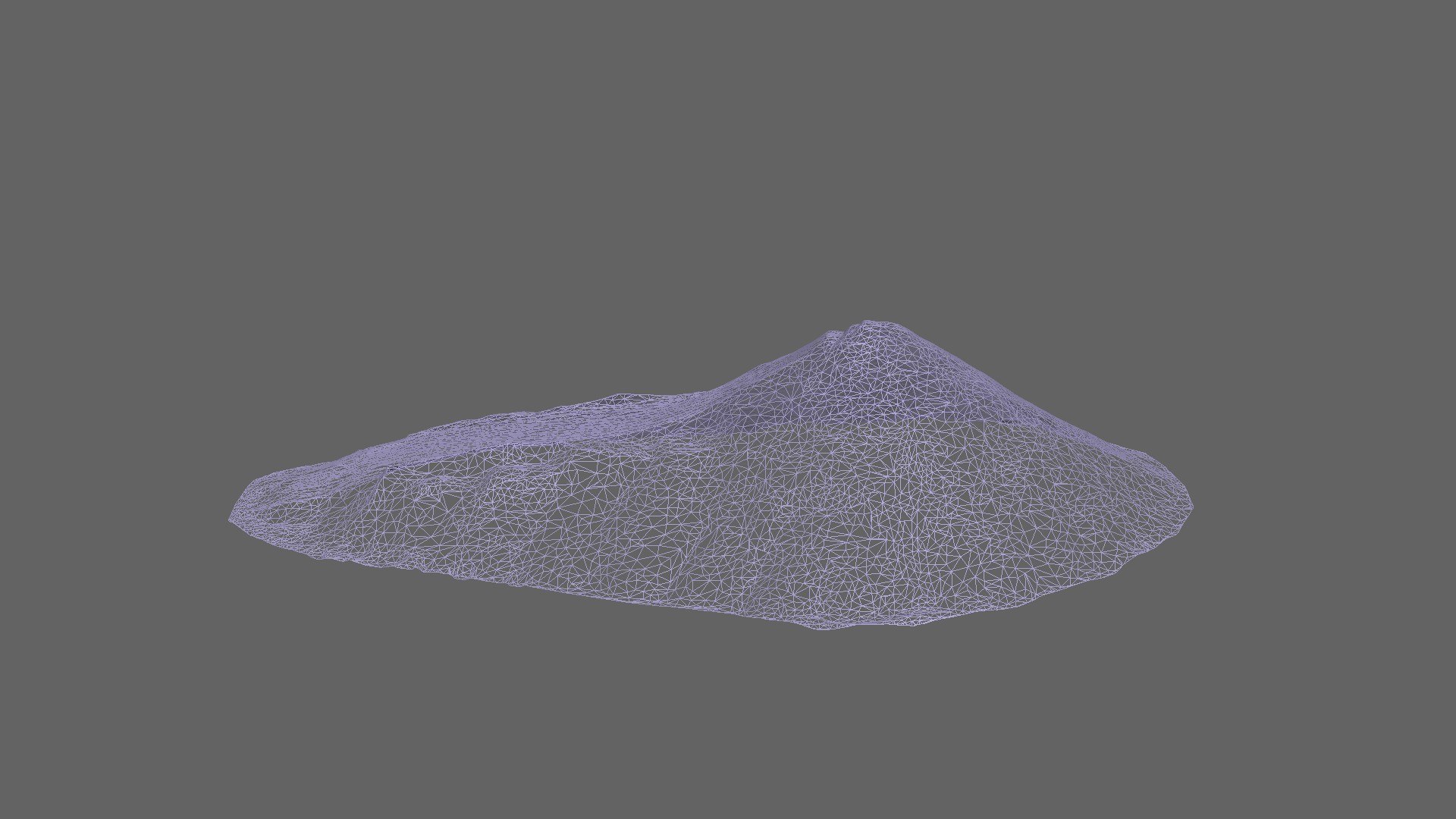 Heap Of Aggregates - Pile Of Gravel Or Sand 3D Model - TurboSquid 2055596