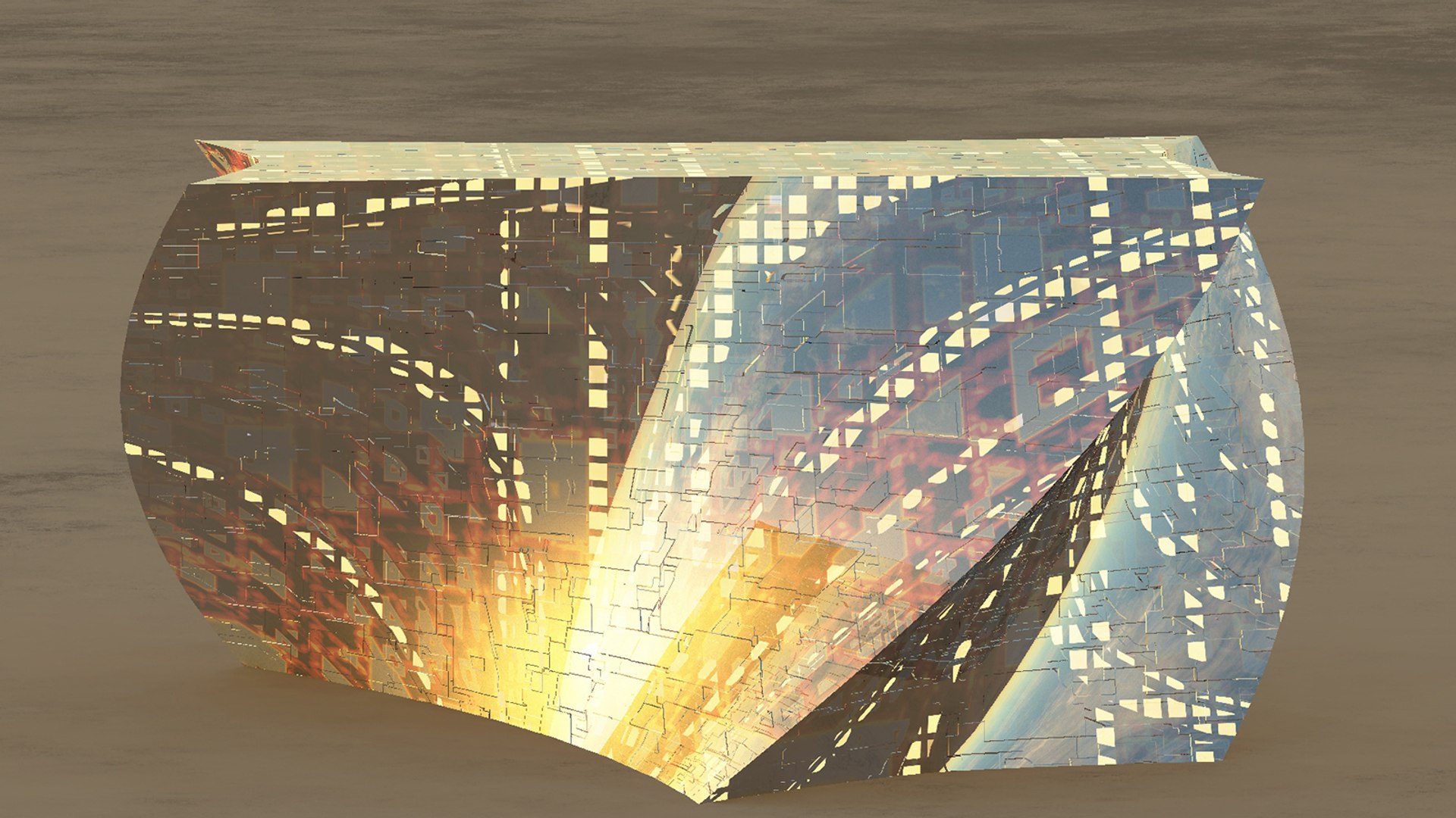 Prism Glass Building 3D Model - TurboSquid 1436908