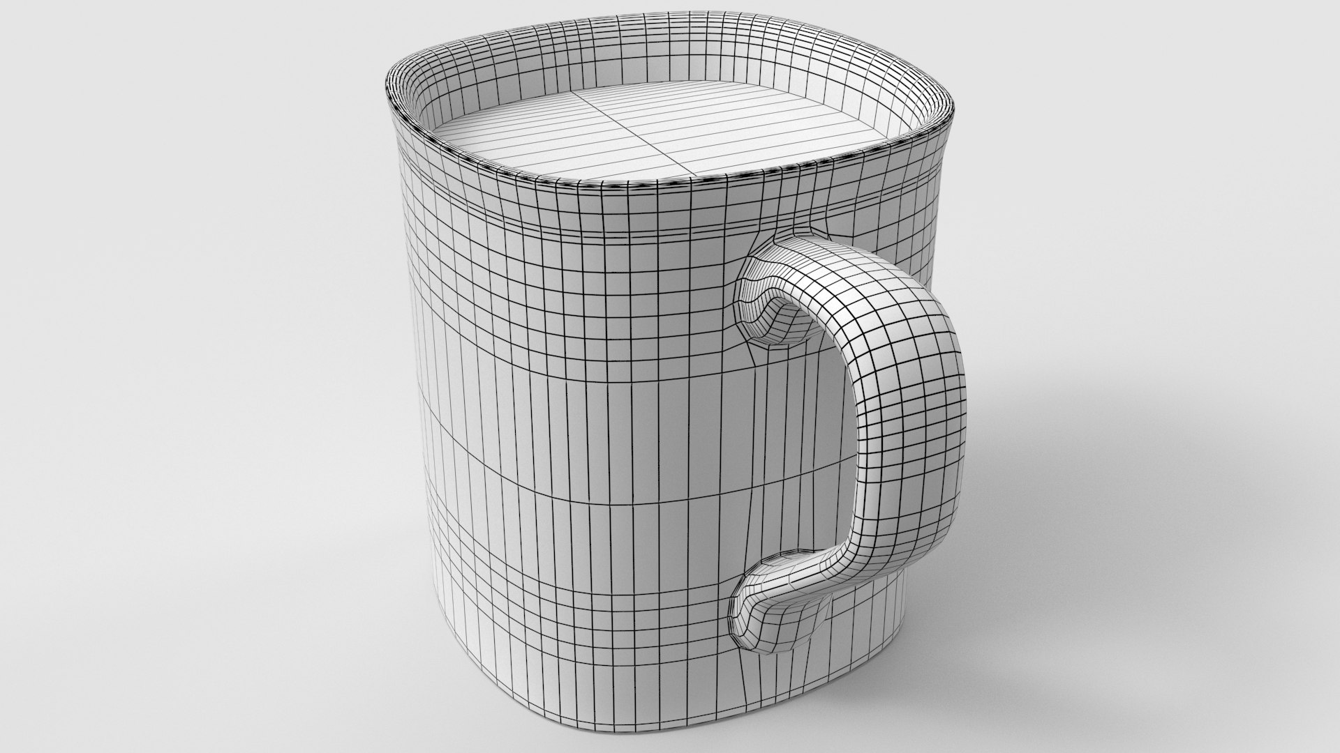 3D Coffee Mug Red With Coffee - TurboSquid 2097920
