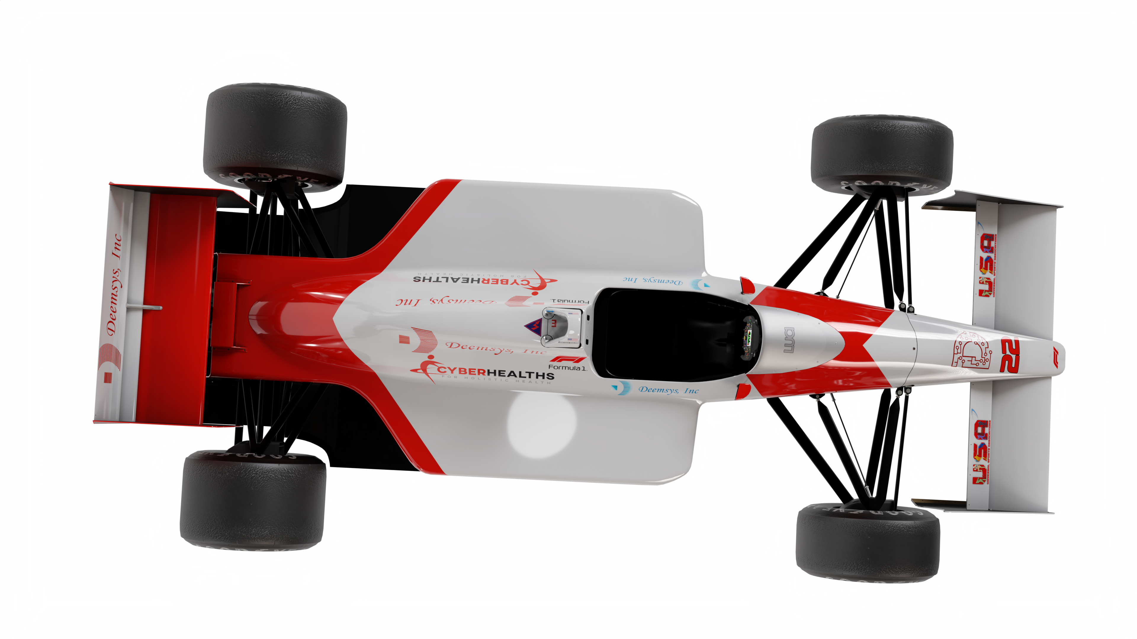 F1 car 3D model - TurboSquid 1832587