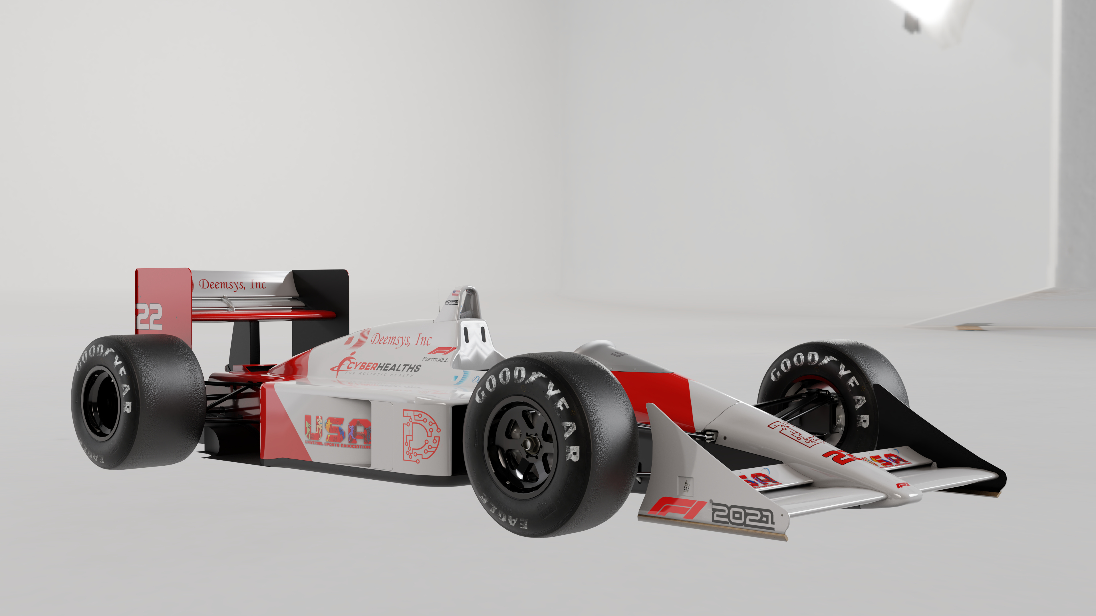 F1 car 3D model - TurboSquid 1832587
