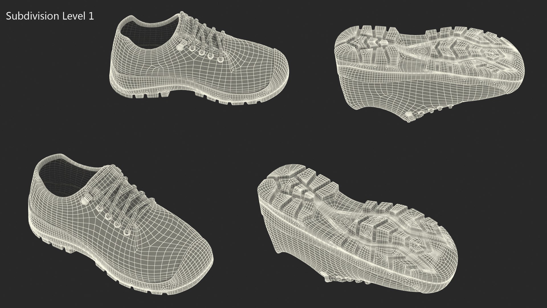 3D Worker Shoes - TurboSquid 1766196