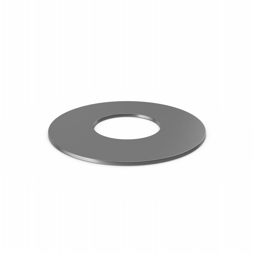 3D Steel Washer Model - TurboSquid 2206831