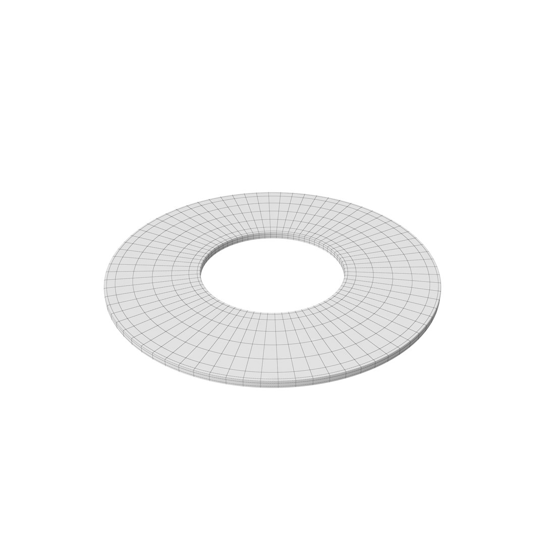 3D Steel Washer Model - TurboSquid 2206831